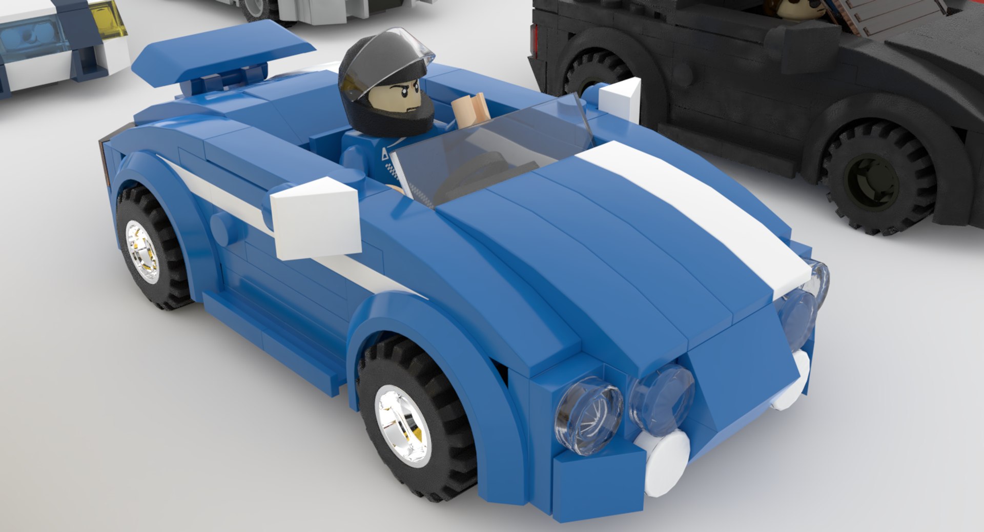 3D Lego Mini Racers - TurboSquid 1550680