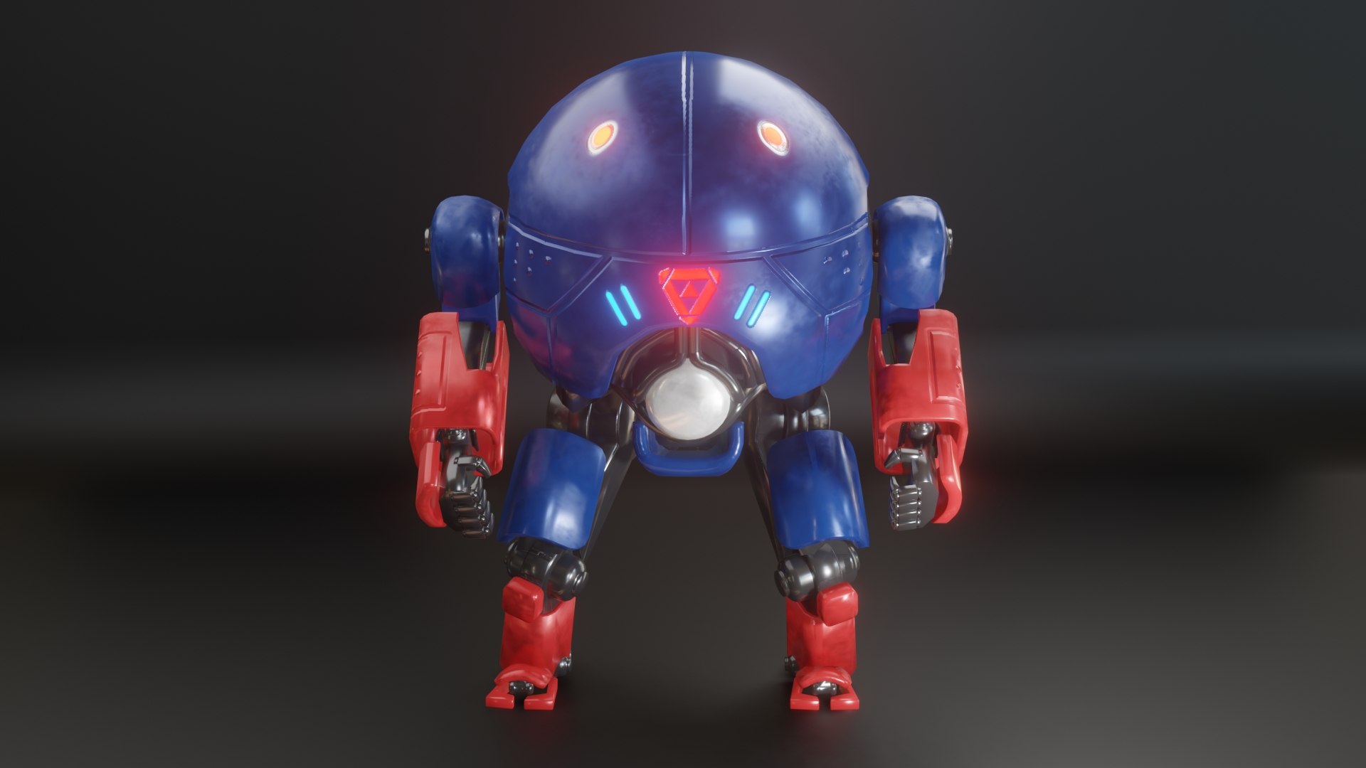 Sci Fi Mecha Robot 3D Model - TurboSquid 1798872