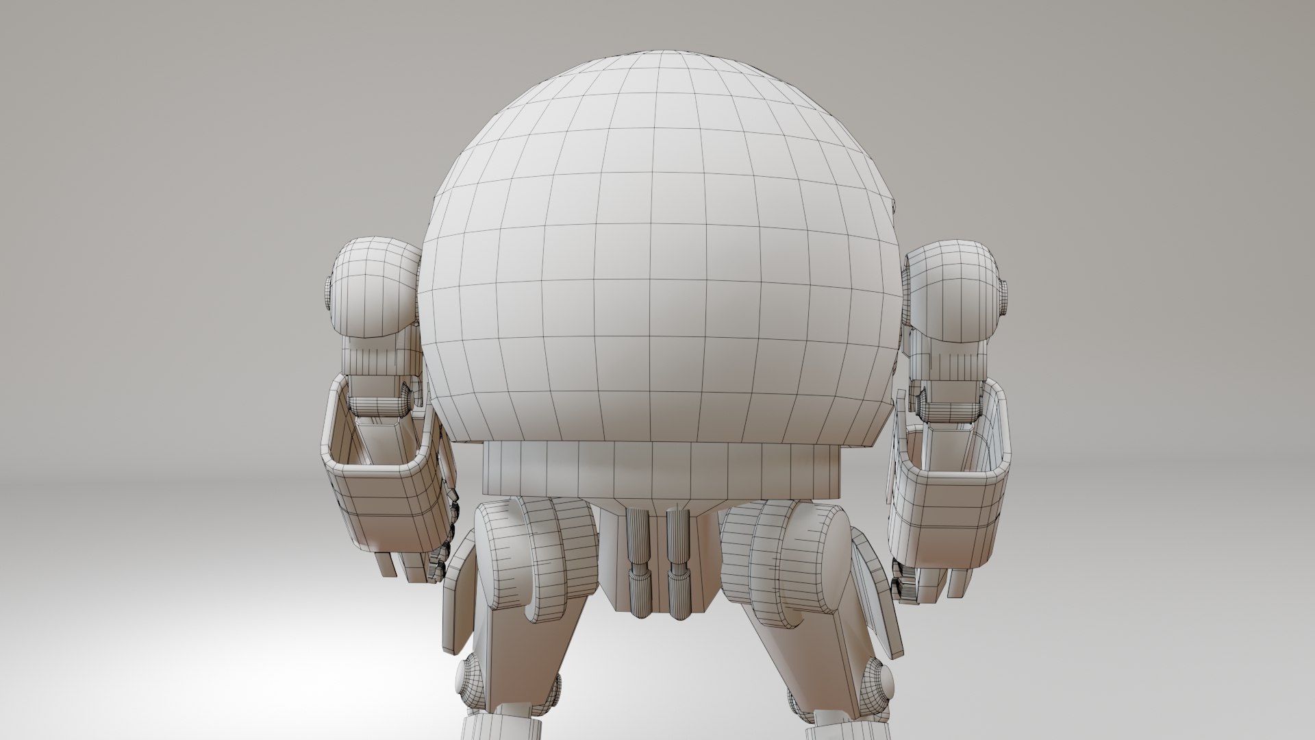 Sci Fi Mecha Robot 3D model - TurboSquid 1798872