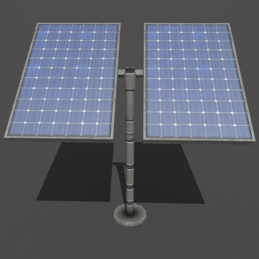 3ds Max Solar Panel