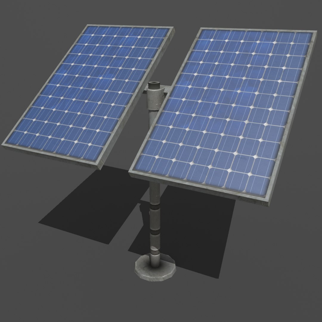 3ds Max Solar Panel