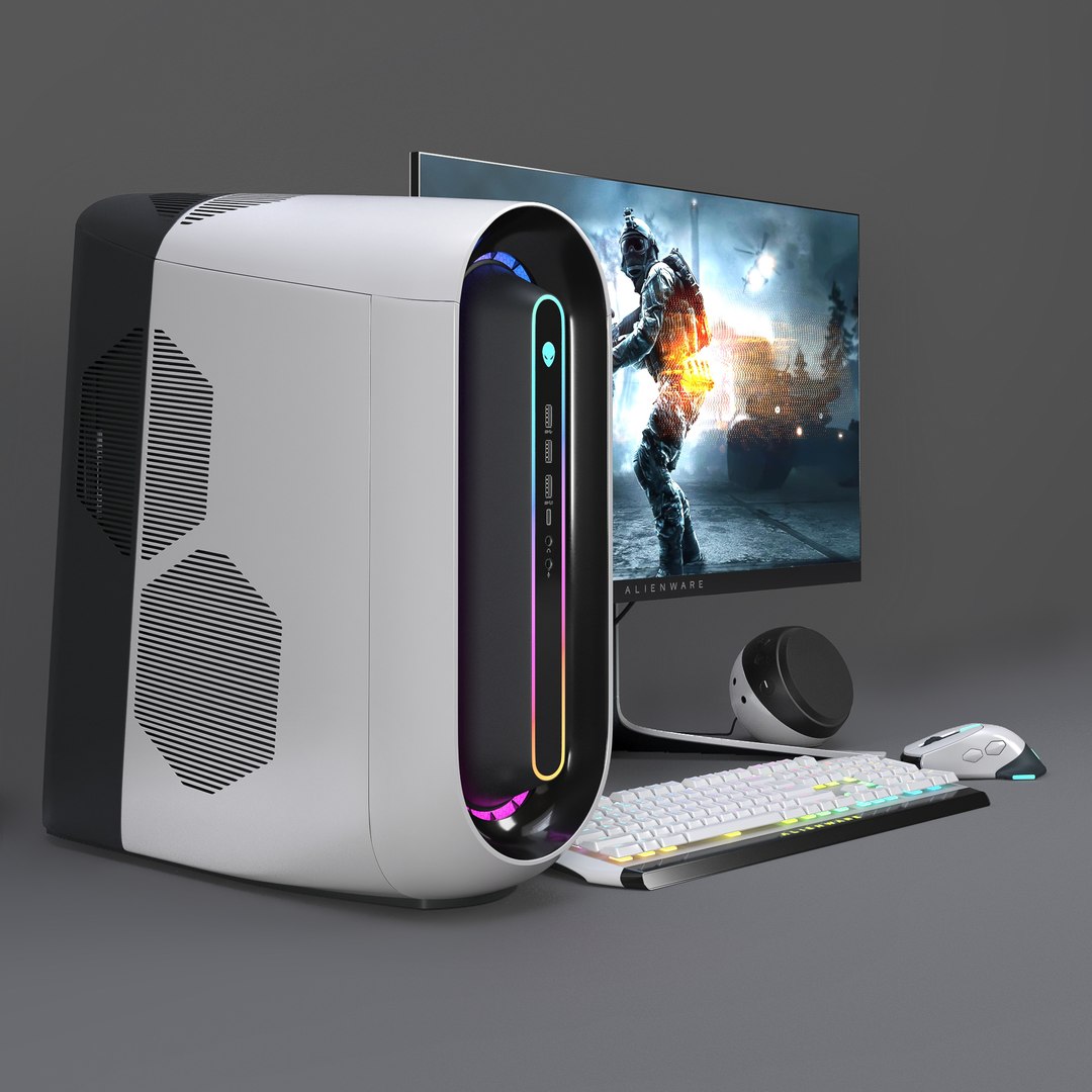 3D Alienware Aurora R11 Computer - TurboSquid 1721042