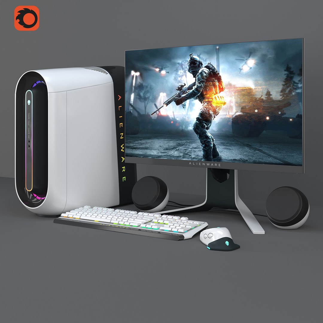 3D Alienware Aurora R11 Computer - TurboSquid 1721042