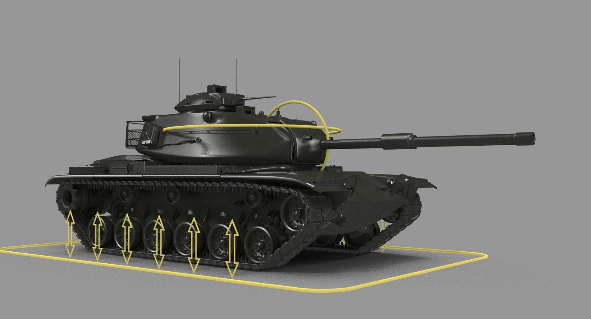 Patton animation 3D - TurboSquid 1160723