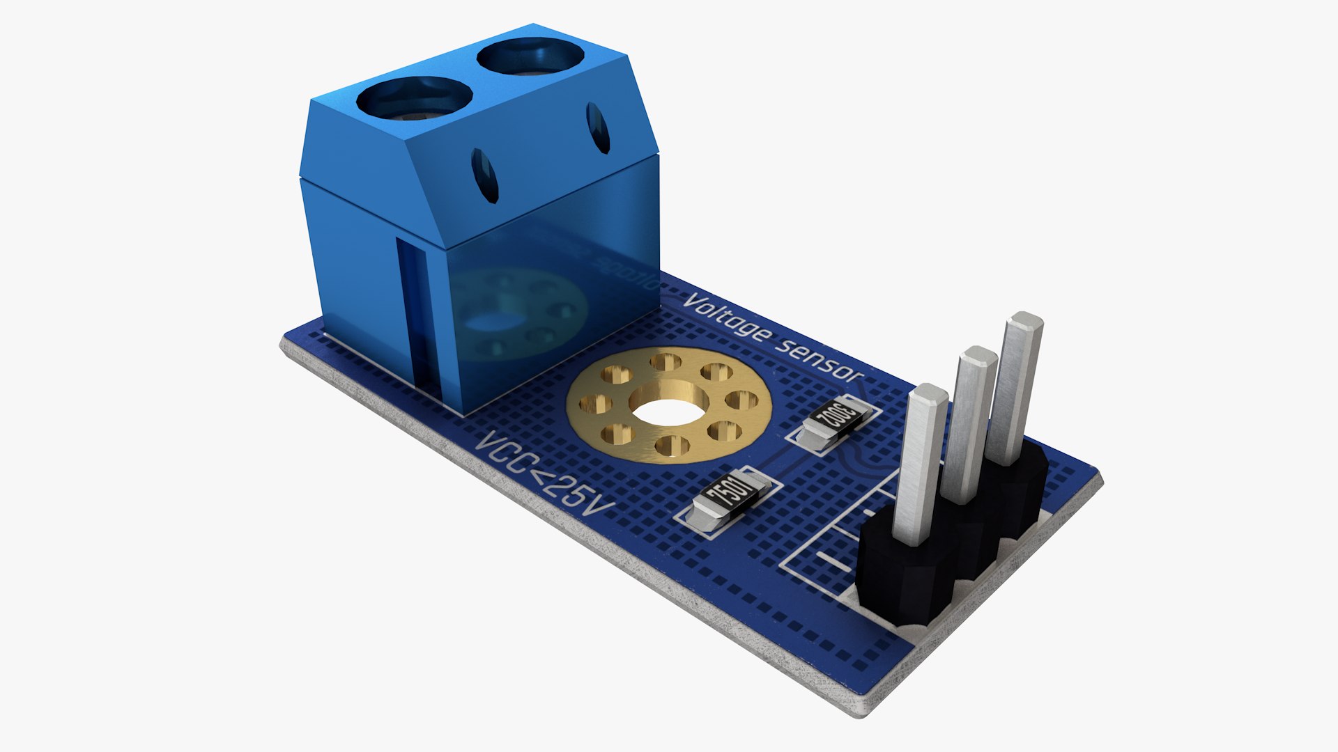 Voltage Detection Module 3D - TurboSquid 2341880