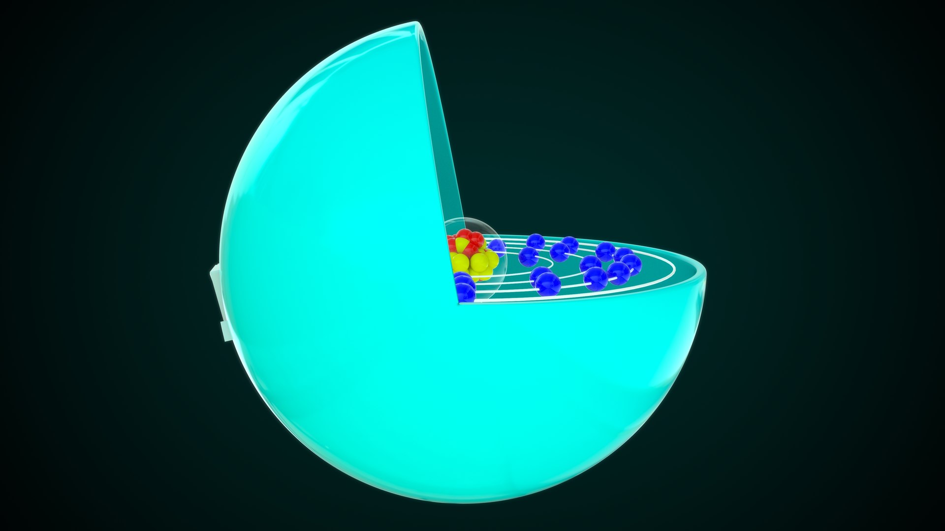 3D Model Zinc Chemical Element - TurboSquid 2135147