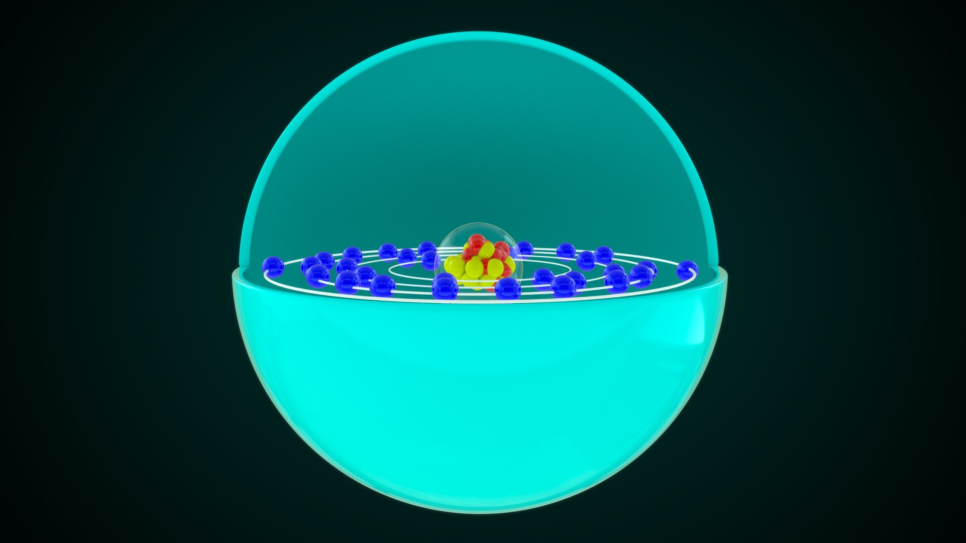 3D Model Zinc Chemical Element - TurboSquid 2135147