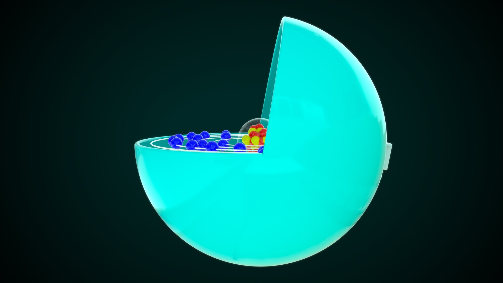 3D Model Zinc Chemical Element - TurboSquid 2135147
