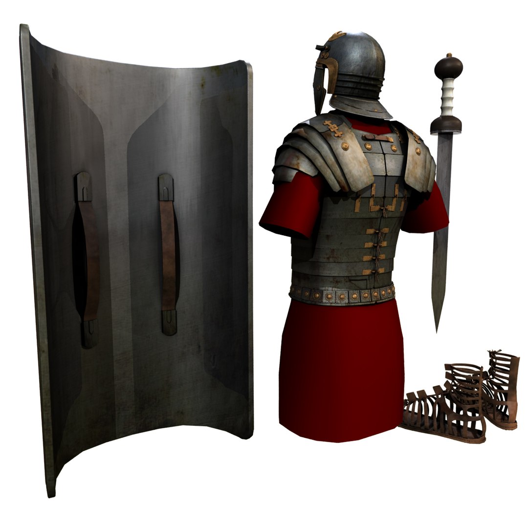 3d Modeled Helmet Armor