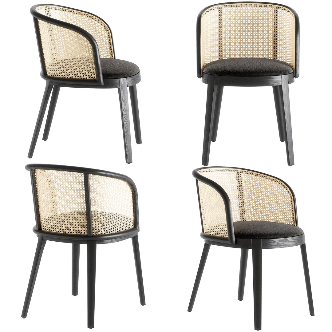 Calligaris Adel Chair Set 3D Model - TurboSquid 2087433