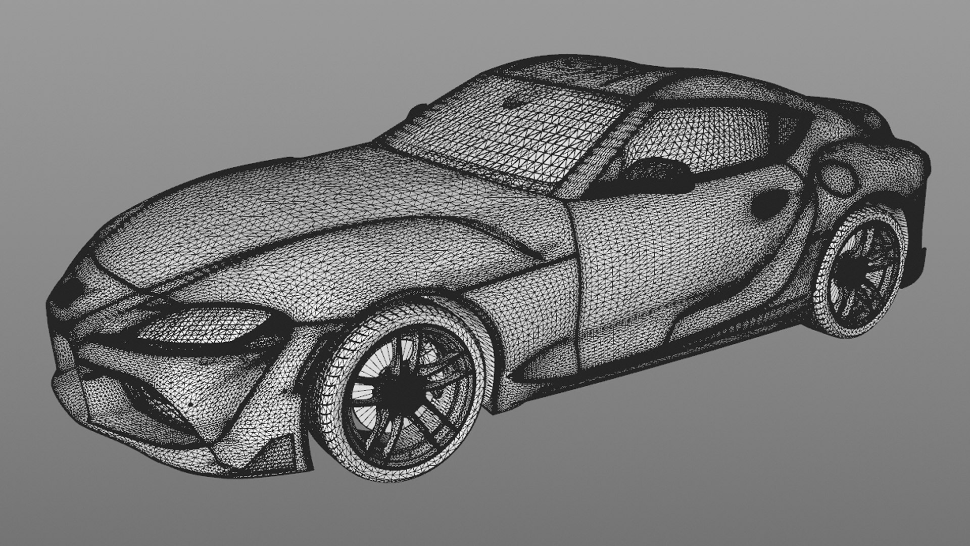 3D Toyota Supra A90 - TurboSquid 2382338