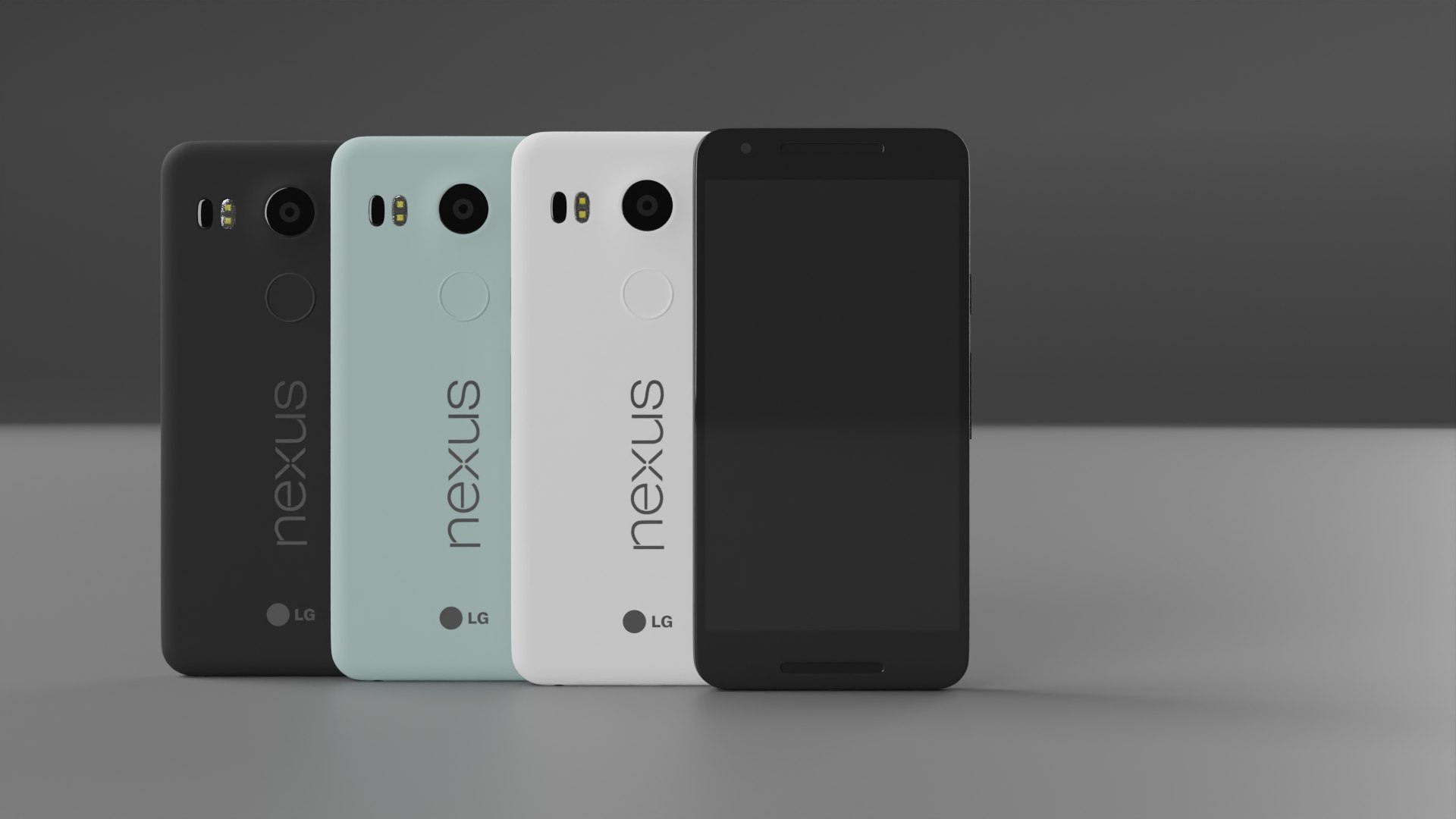 Google Nexus 5X All Colors 3D Model - TurboSquid 2060173