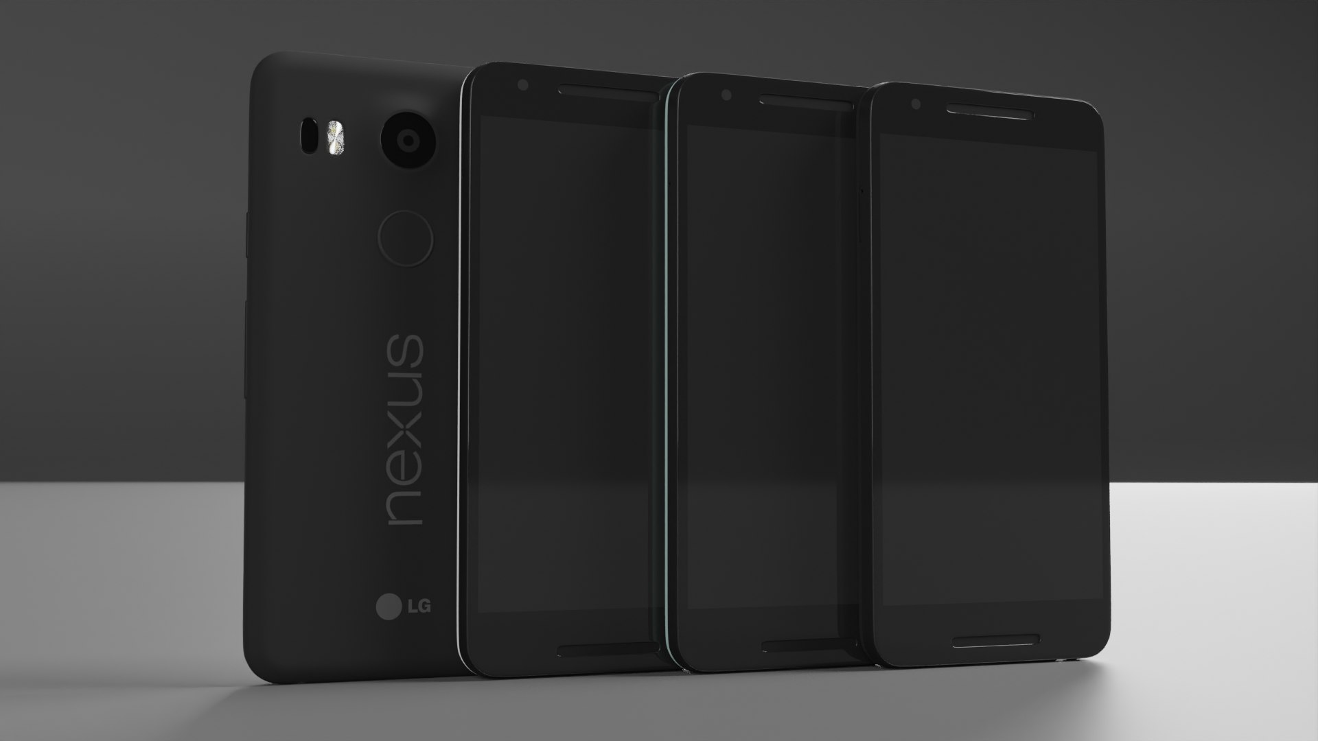 Google Nexus 5X All Colors 3D Model - TurboSquid 2060173