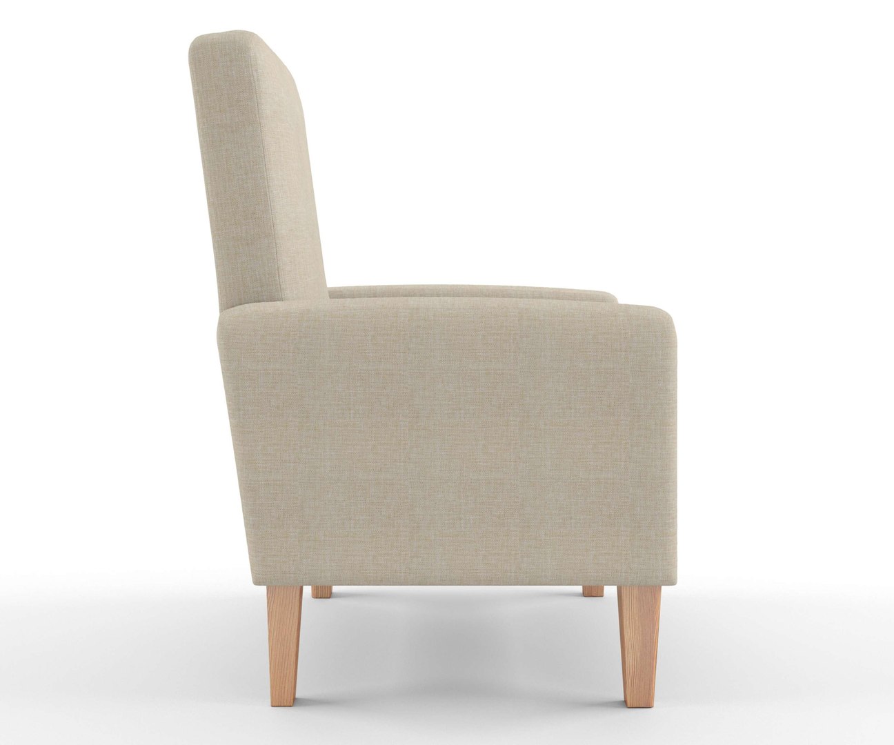 Ame High Back Armchair 3D Model - TurboSquid 2025811