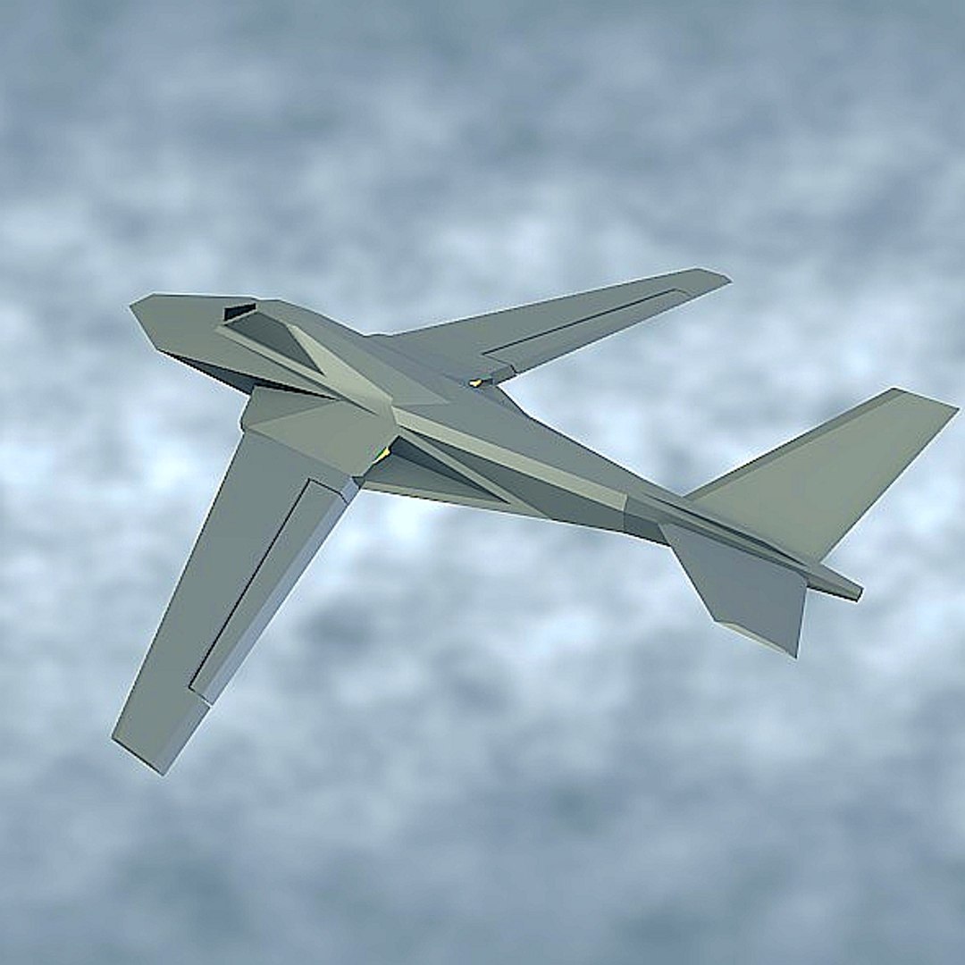 Stealth Aircraft Concept 3D Model - TurboSquid 1426494