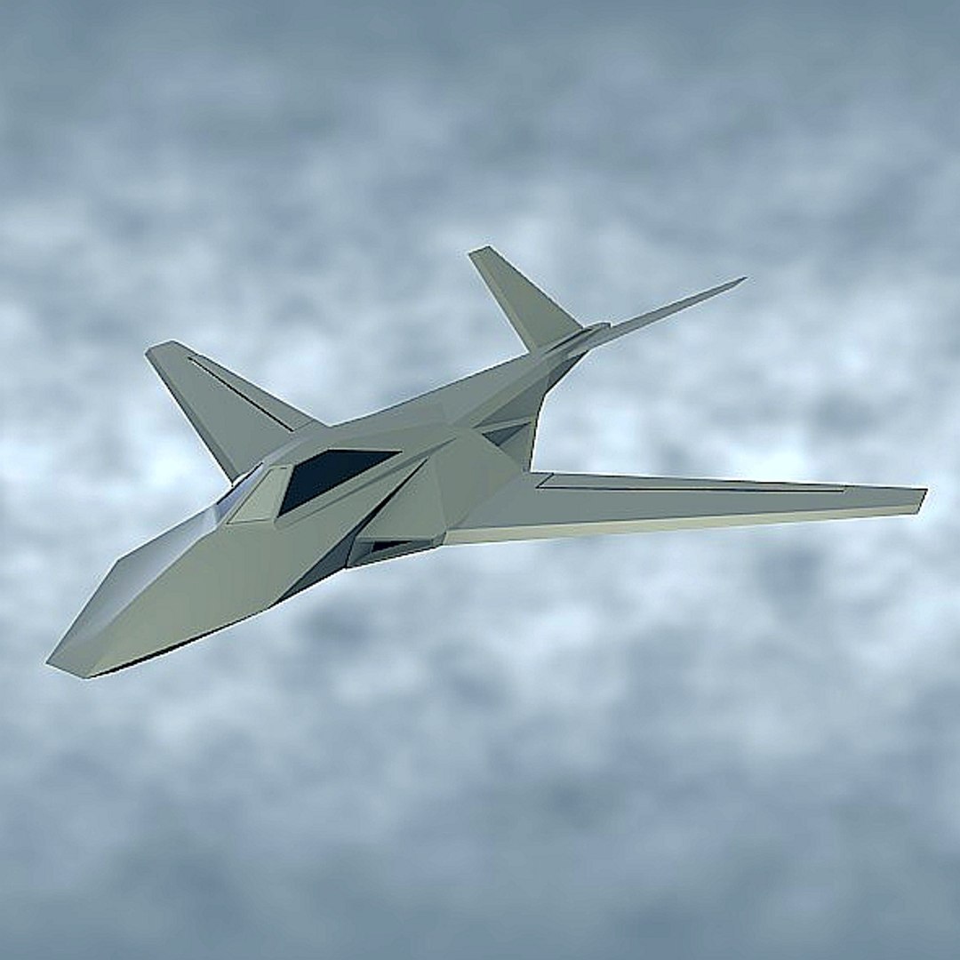 Stealth Aircraft Concept 3D Model - TurboSquid 1426494