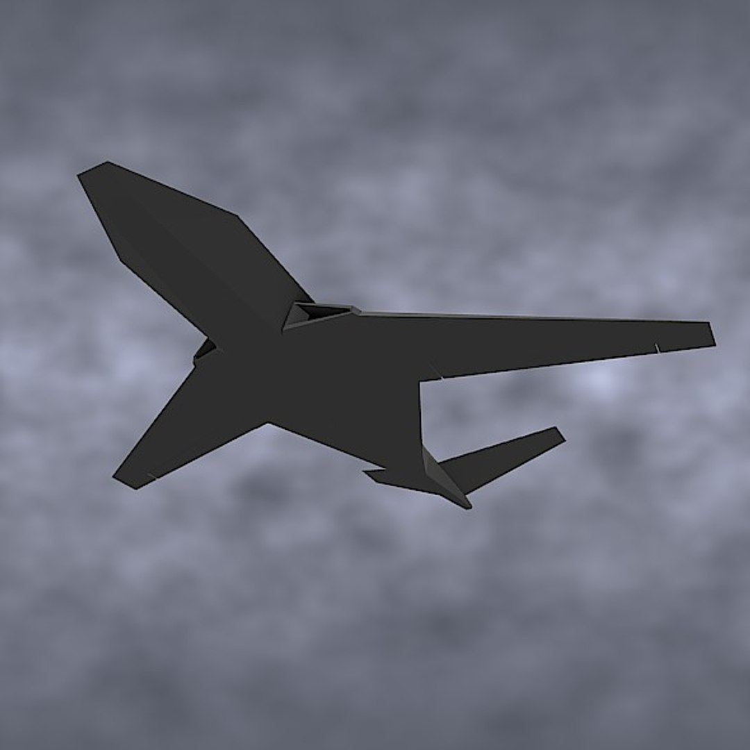 Stealth Aircraft Concept 3D Model - TurboSquid 1426494