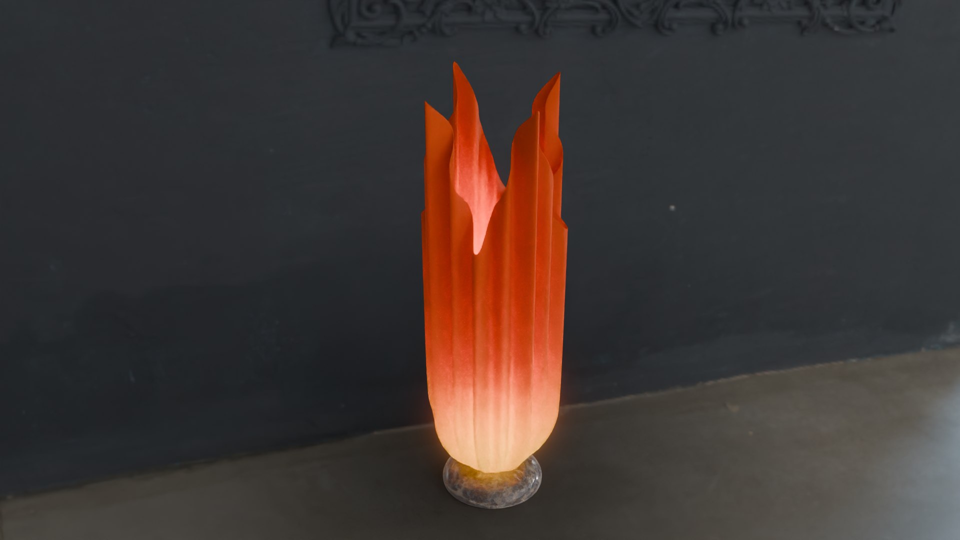 3D Model Floor Lamp FIRE - TurboSquid 2277407