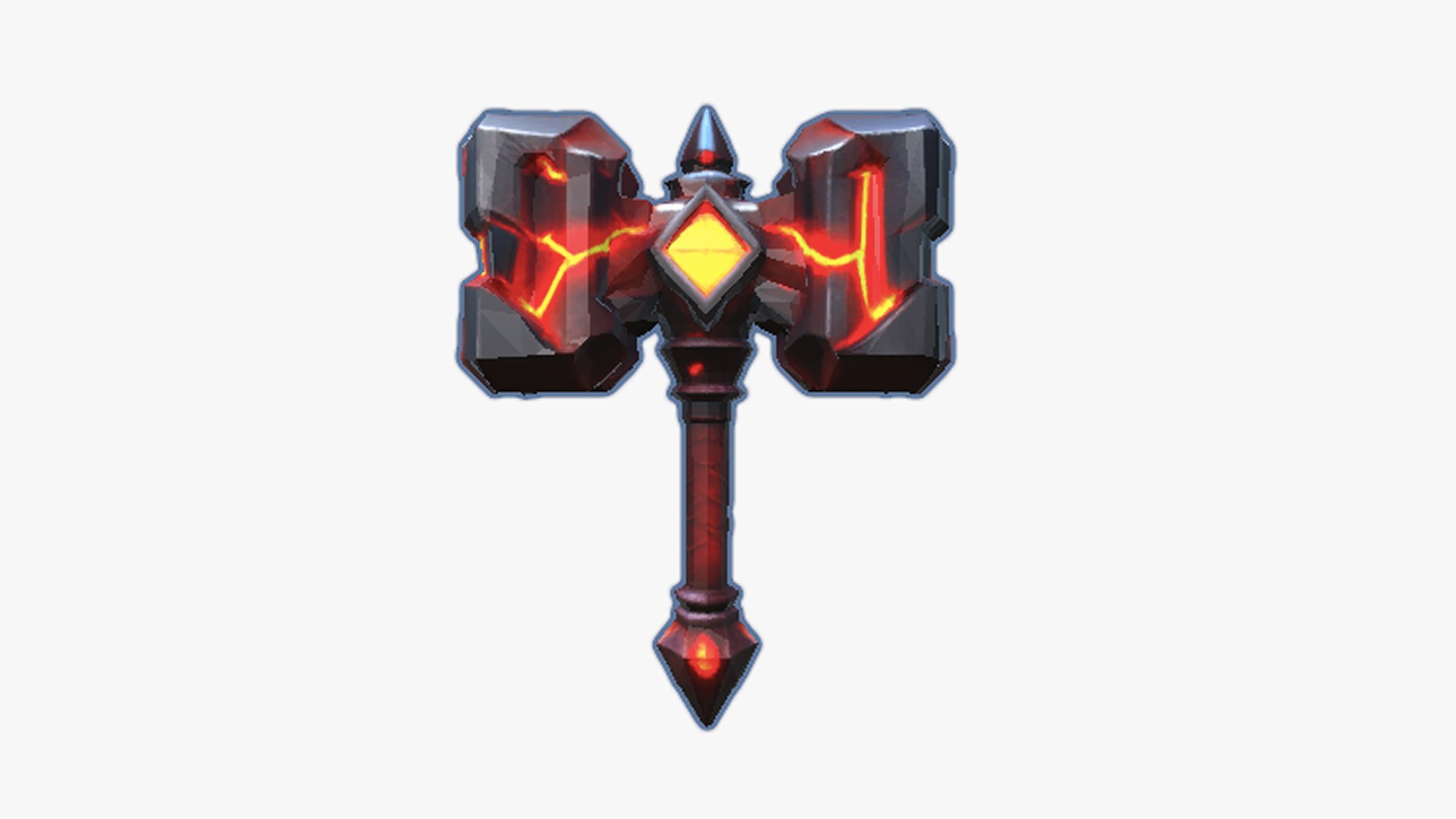 3D 3D Model Hammer 5Set Weapons/LowPoly/Fantasy/RPG Model - TurboSquid ...