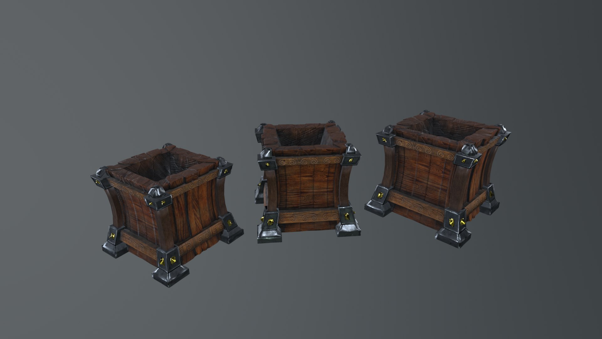 3D Fantasy Crate - TurboSquid 2091605