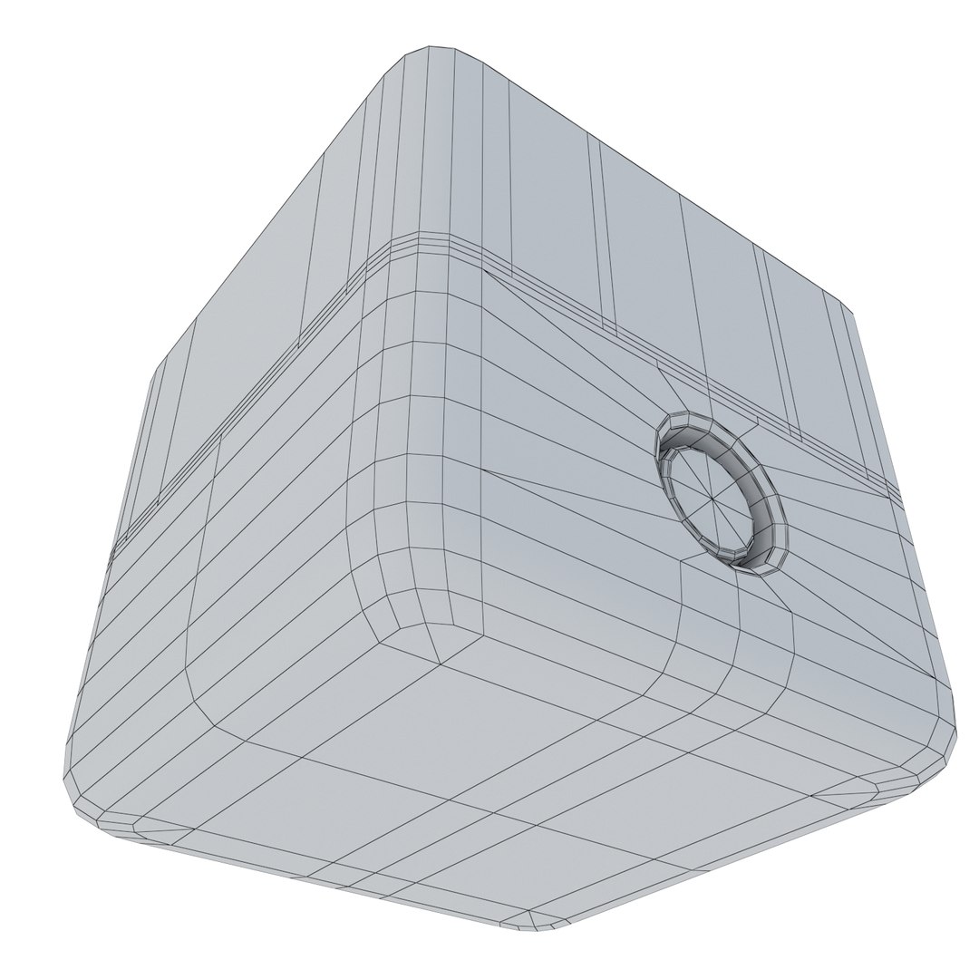 Industrial Button 3D Model - TurboSquid 1270895