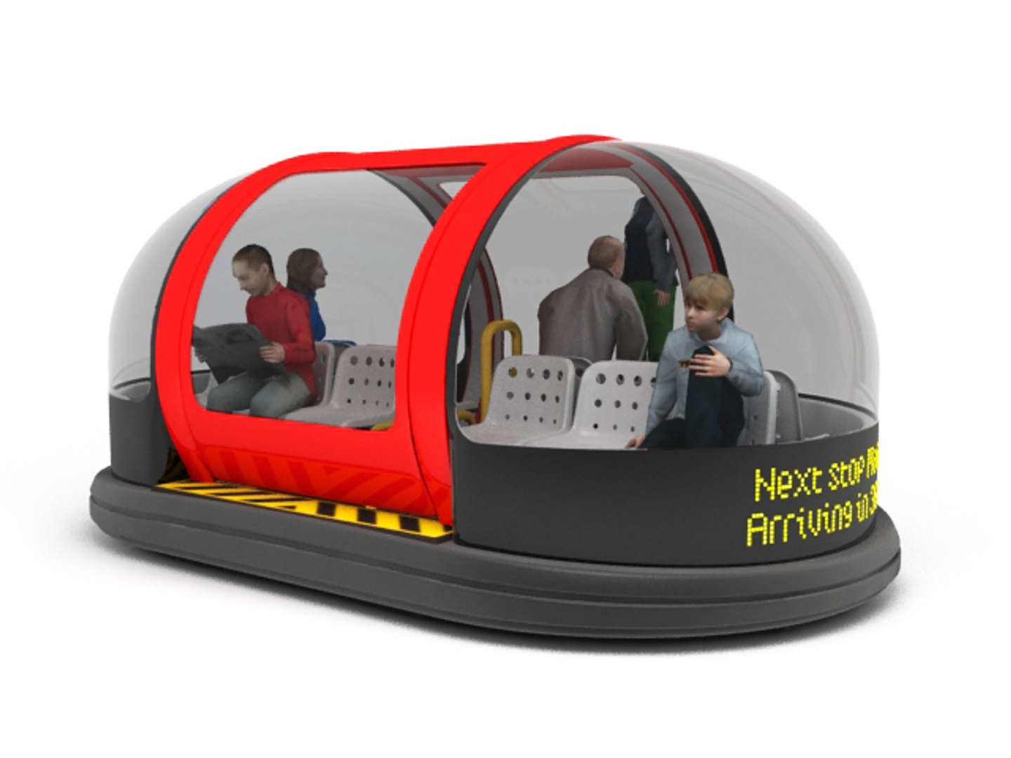 3d Model Pod Transporter