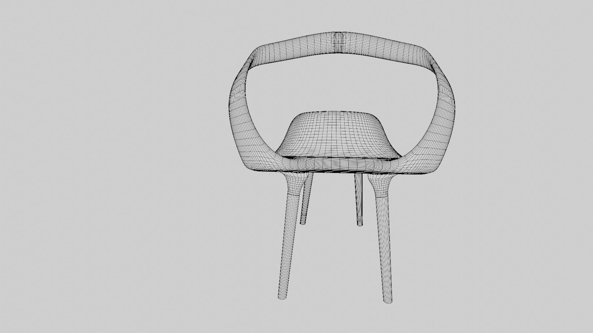 Simple Chair 3D Model - TurboSquid 2030584