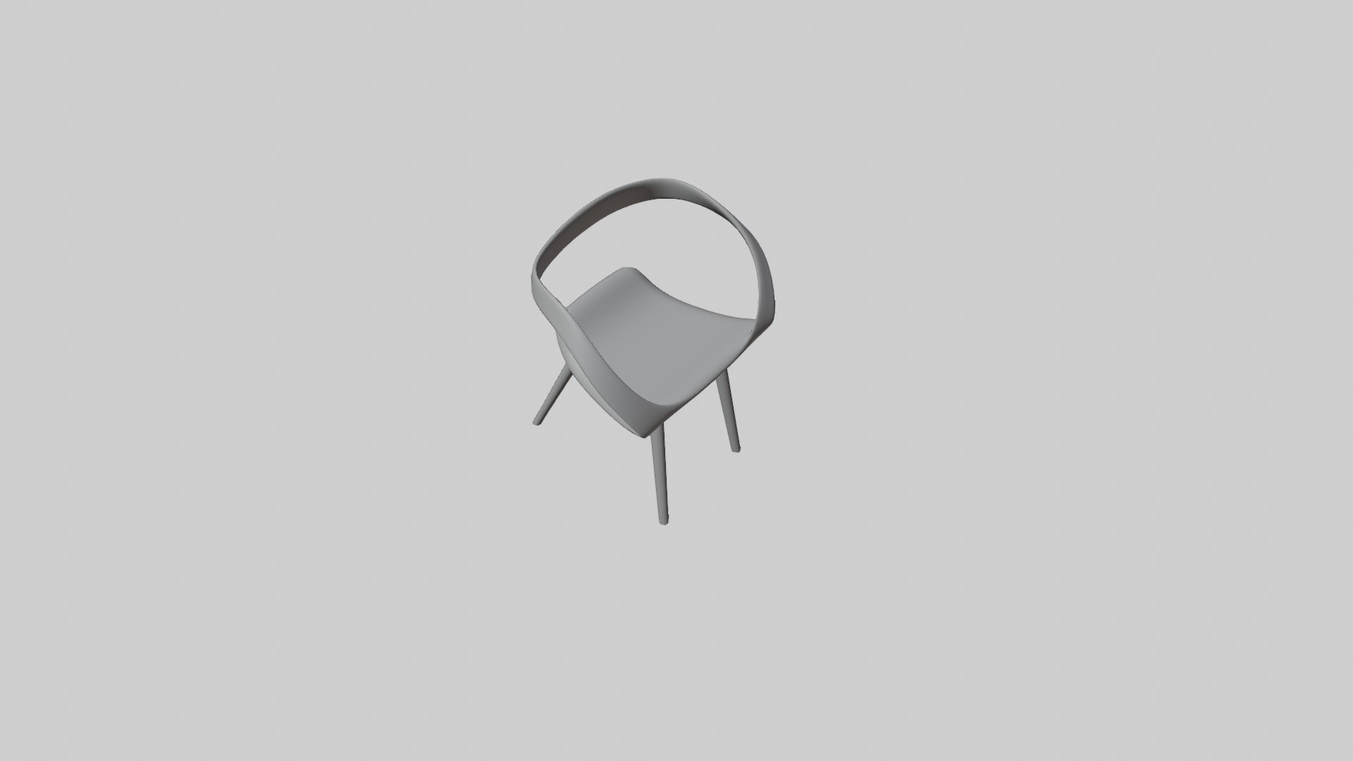 Simple Chair 3D Model - TurboSquid 2030584