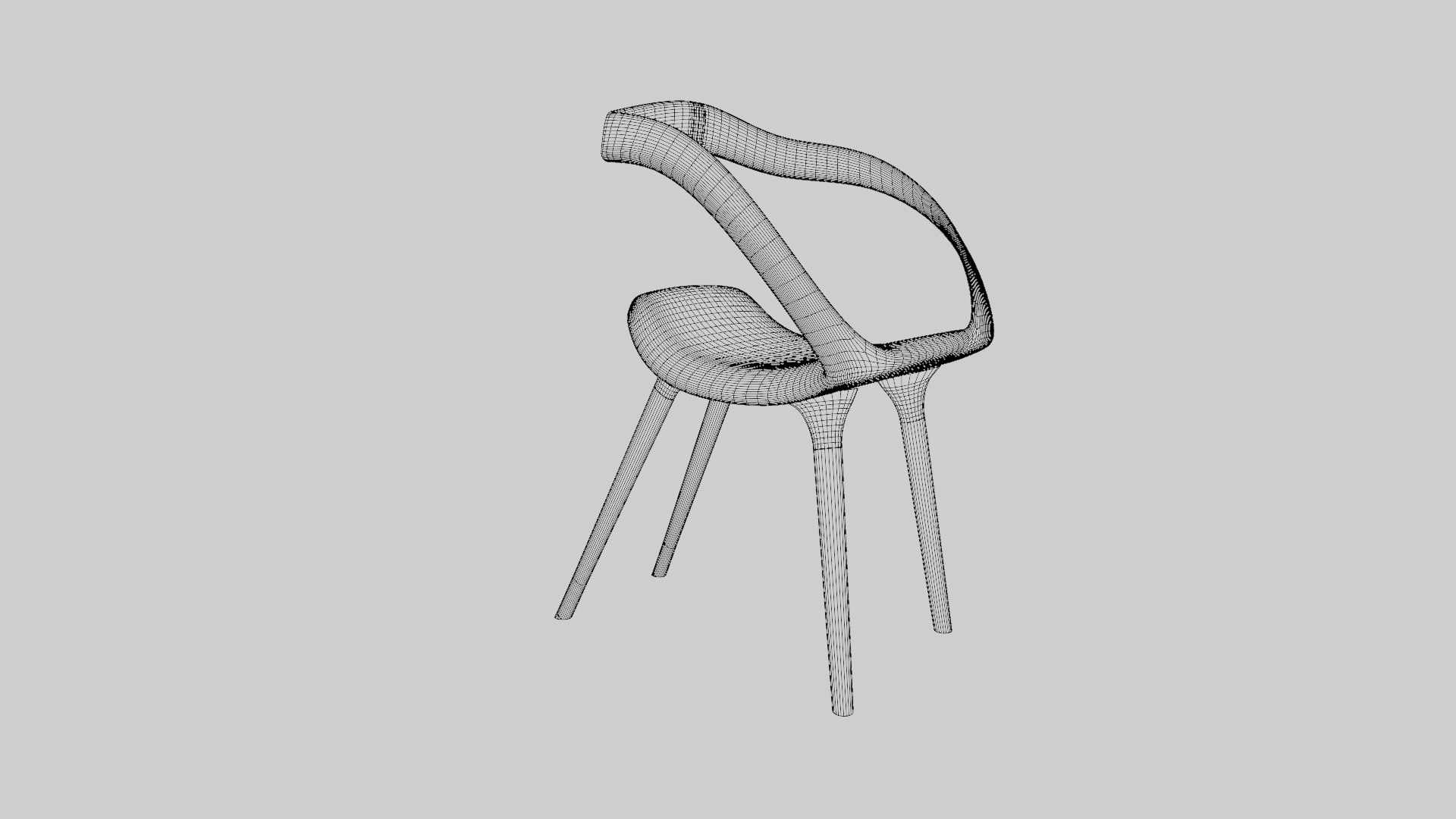 Simple Chair 3D Model - TurboSquid 2030584