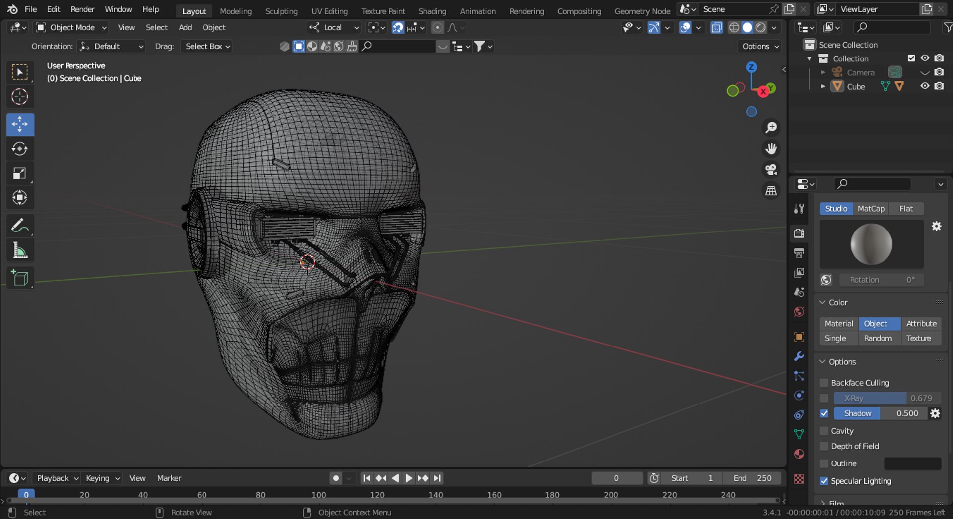 Random Robot Head 3D - TurboSquid 2003464