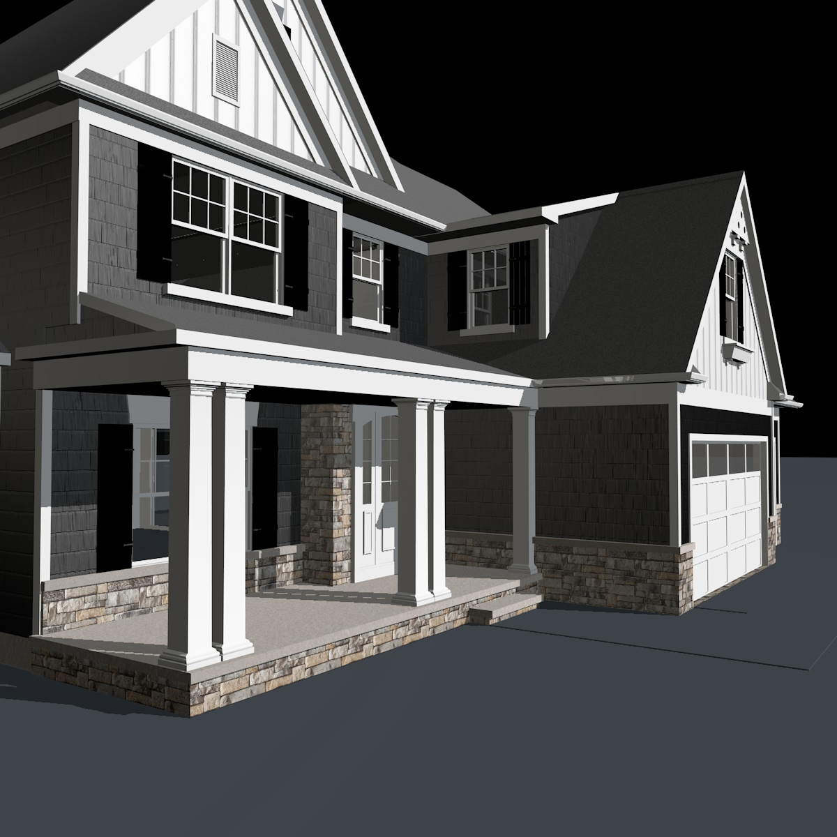 3D residential house - TurboSquid 1407728