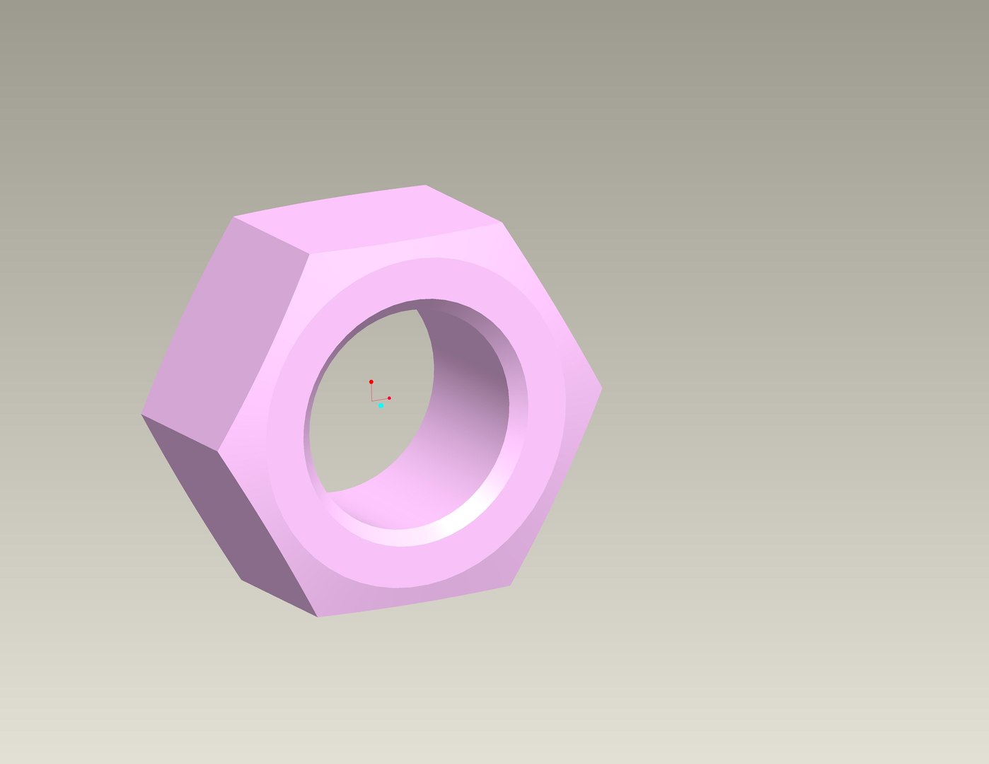 3d Model Nut