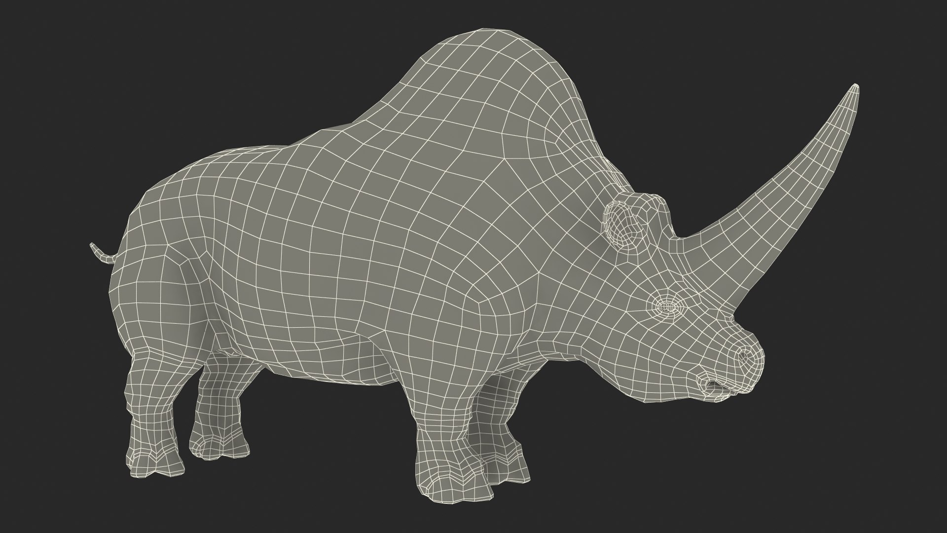 3D Elasmotherium Rigged - TurboSquid 1981395