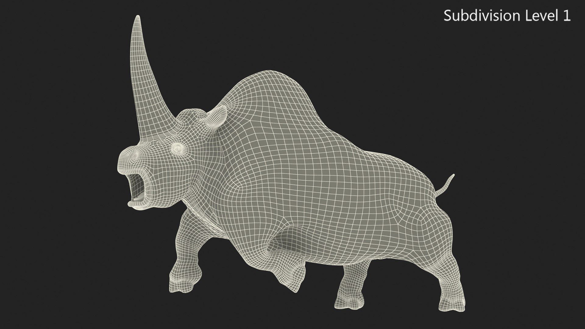 3D Elasmotherium Rigged - TurboSquid 1981395