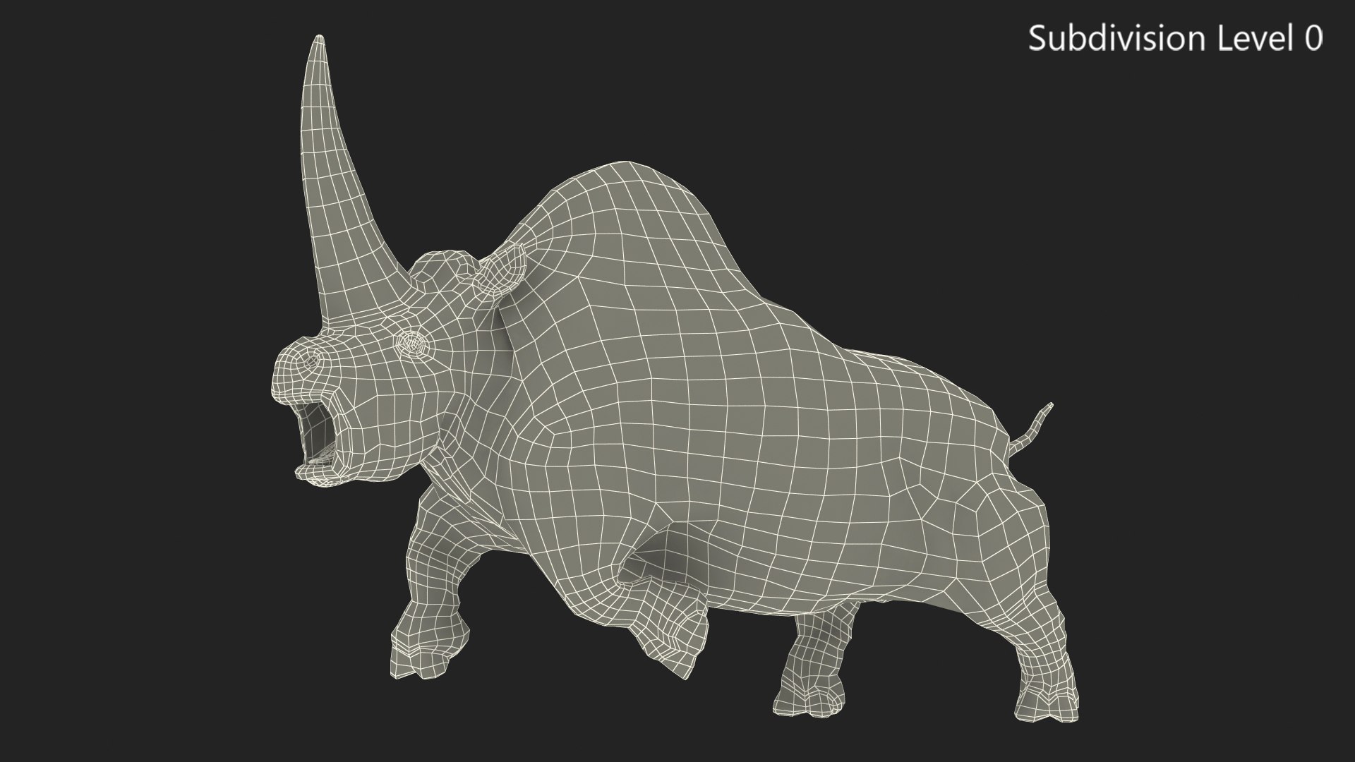 3D Elasmotherium Rigged - TurboSquid 1981395