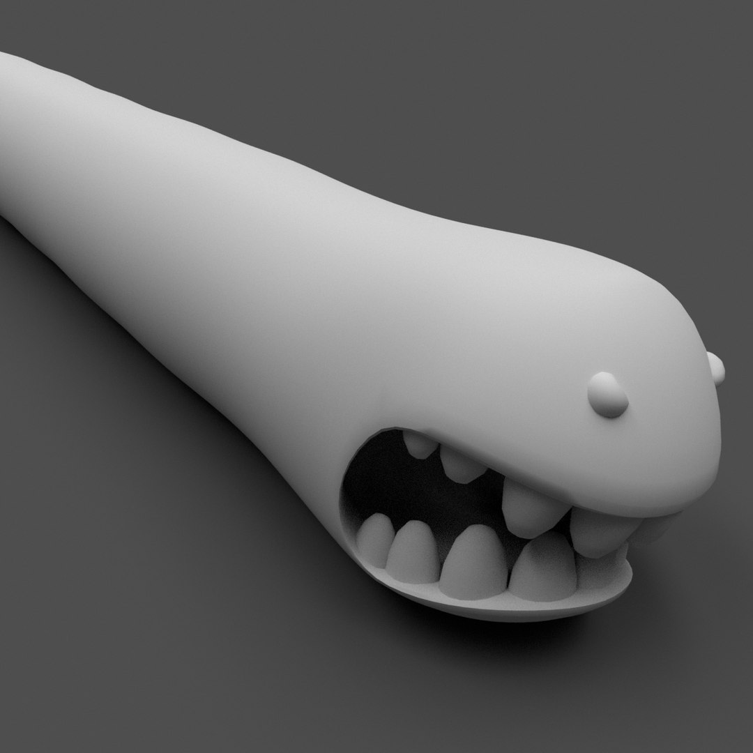 阿拉斯加牛蠕虫3D模型 - TurboSquid 1803472