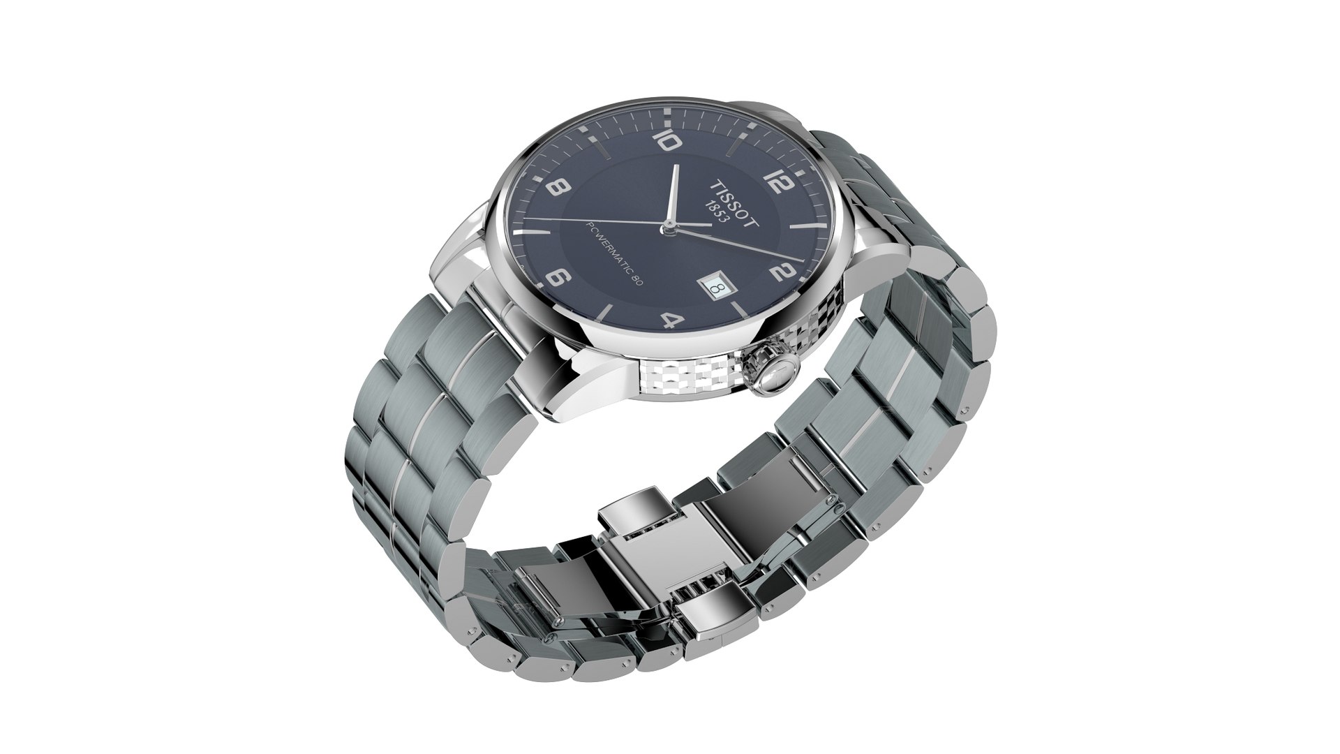 Tissot luxury power model - TurboSquid 1609454