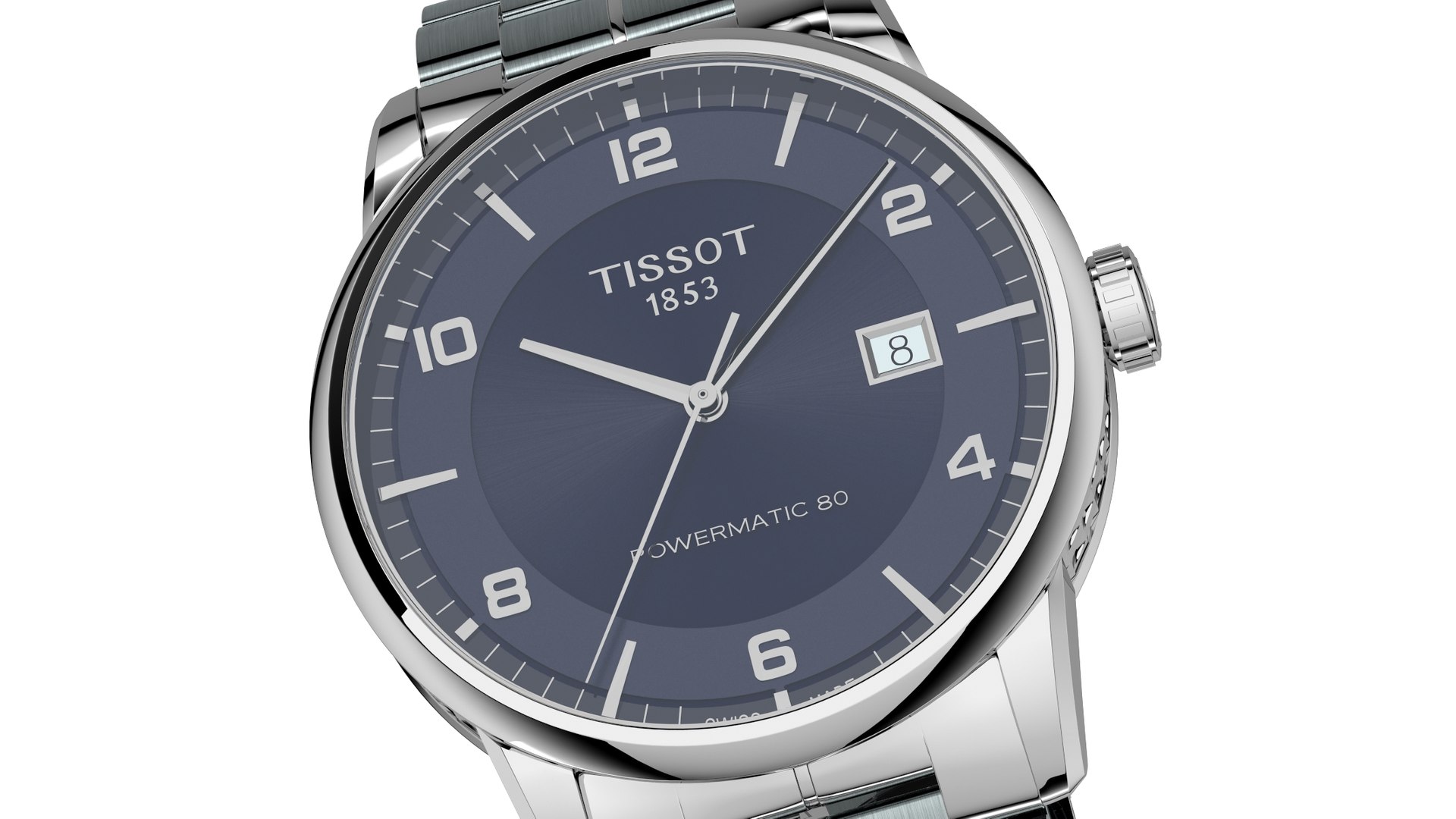 Tissot luxury power model - TurboSquid 1609454
