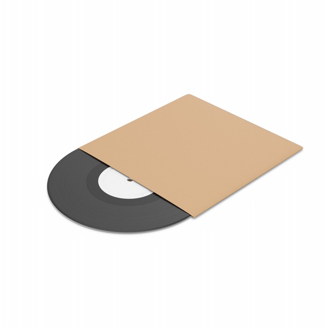 Record Vinyl With Pack 3D Model - TurboSquid 1874393
