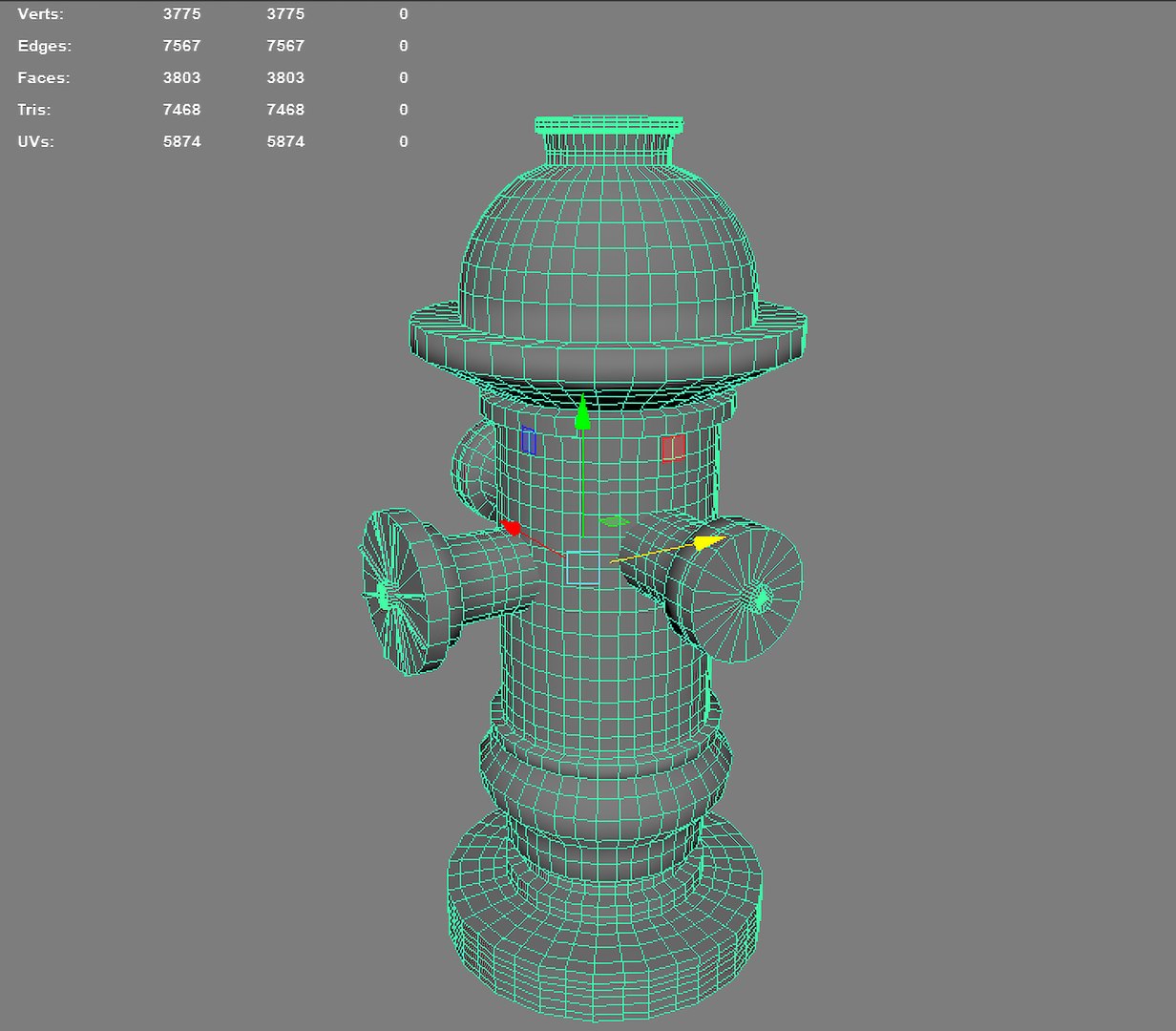 Fire Hydrant 3D Model - TurboSquid 1768149