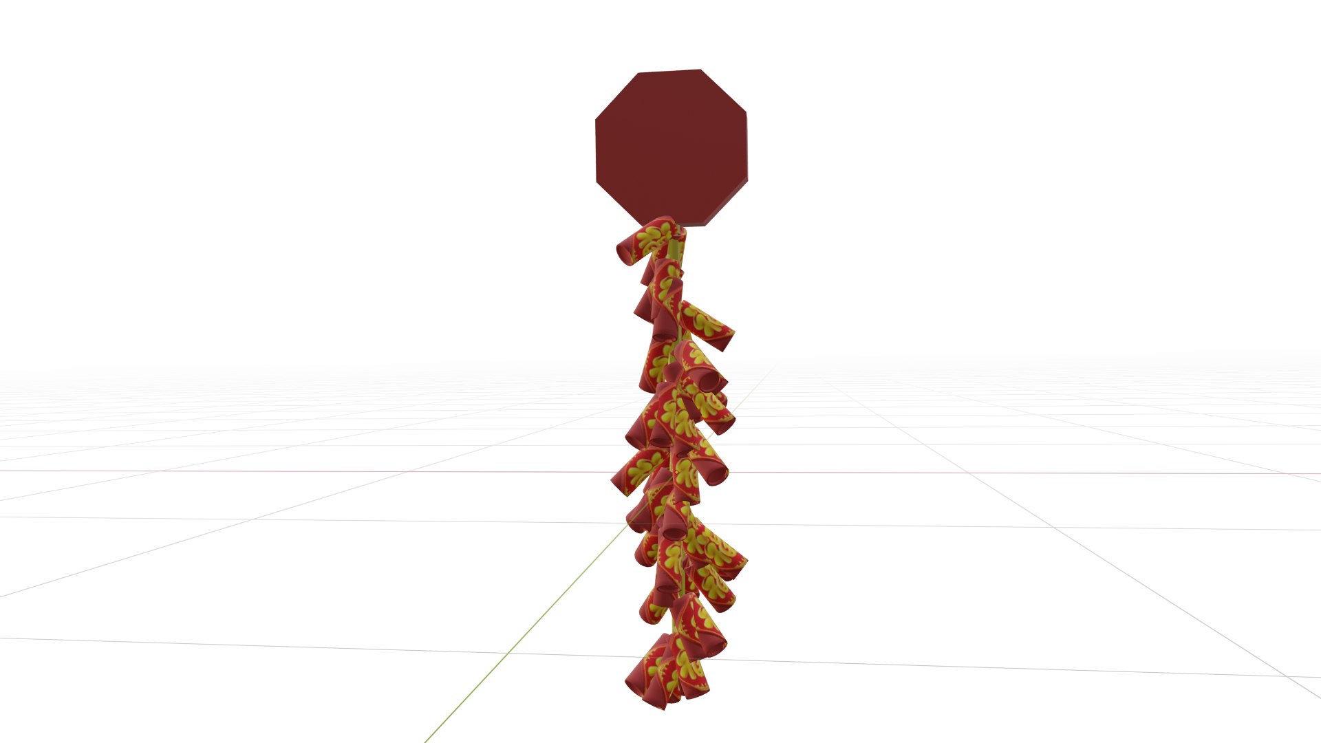 Chinese Prosperity Firecrackers model - TurboSquid 2011359