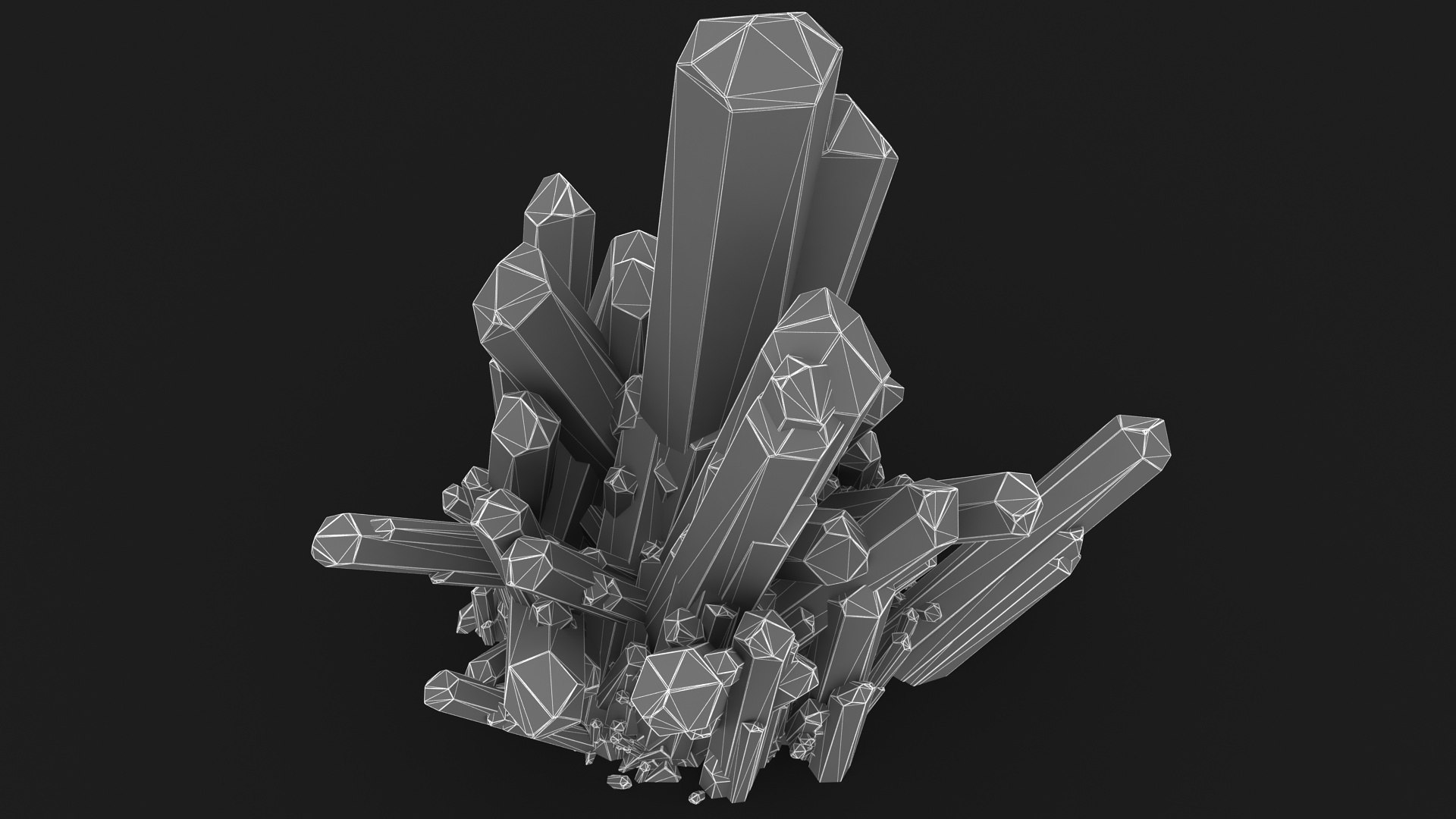 3D crystals model - TurboSquid 1566113