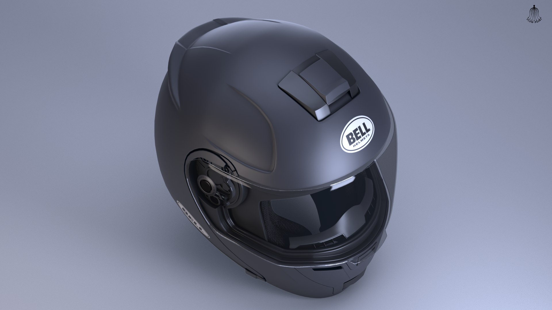 Bell SRT Modular Helmet 3D Model - TurboSquid 2030183
