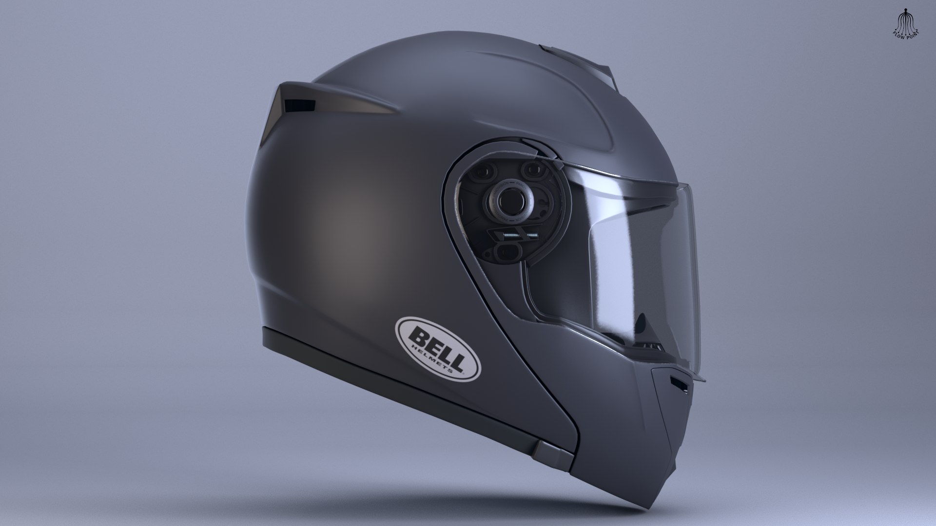 Bell SRT Modular Helmet 3D Model - TurboSquid 2030183