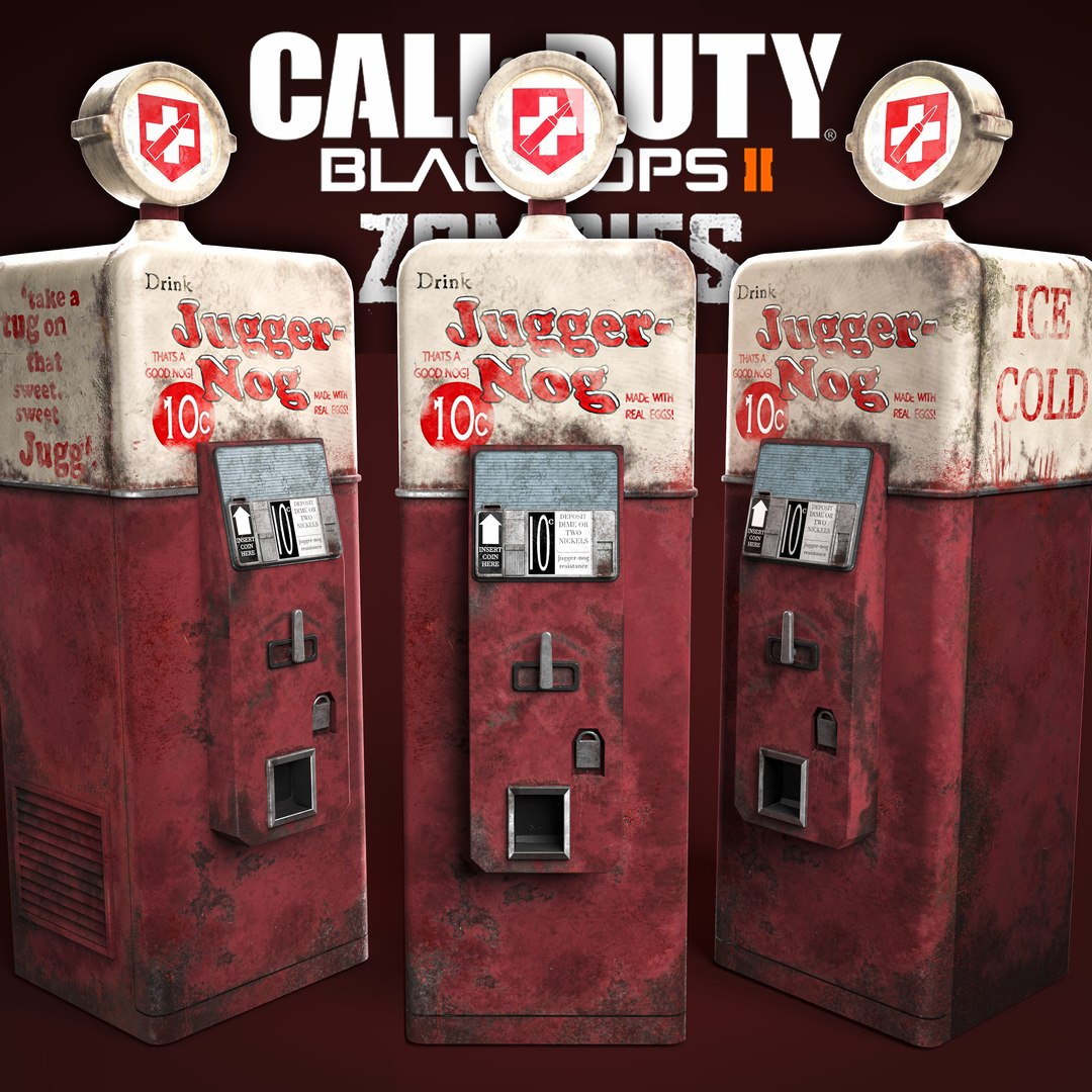 3D Call Of Duty Black Ops II Perk-a-Cola Machines Pack - TurboSquid 2286016