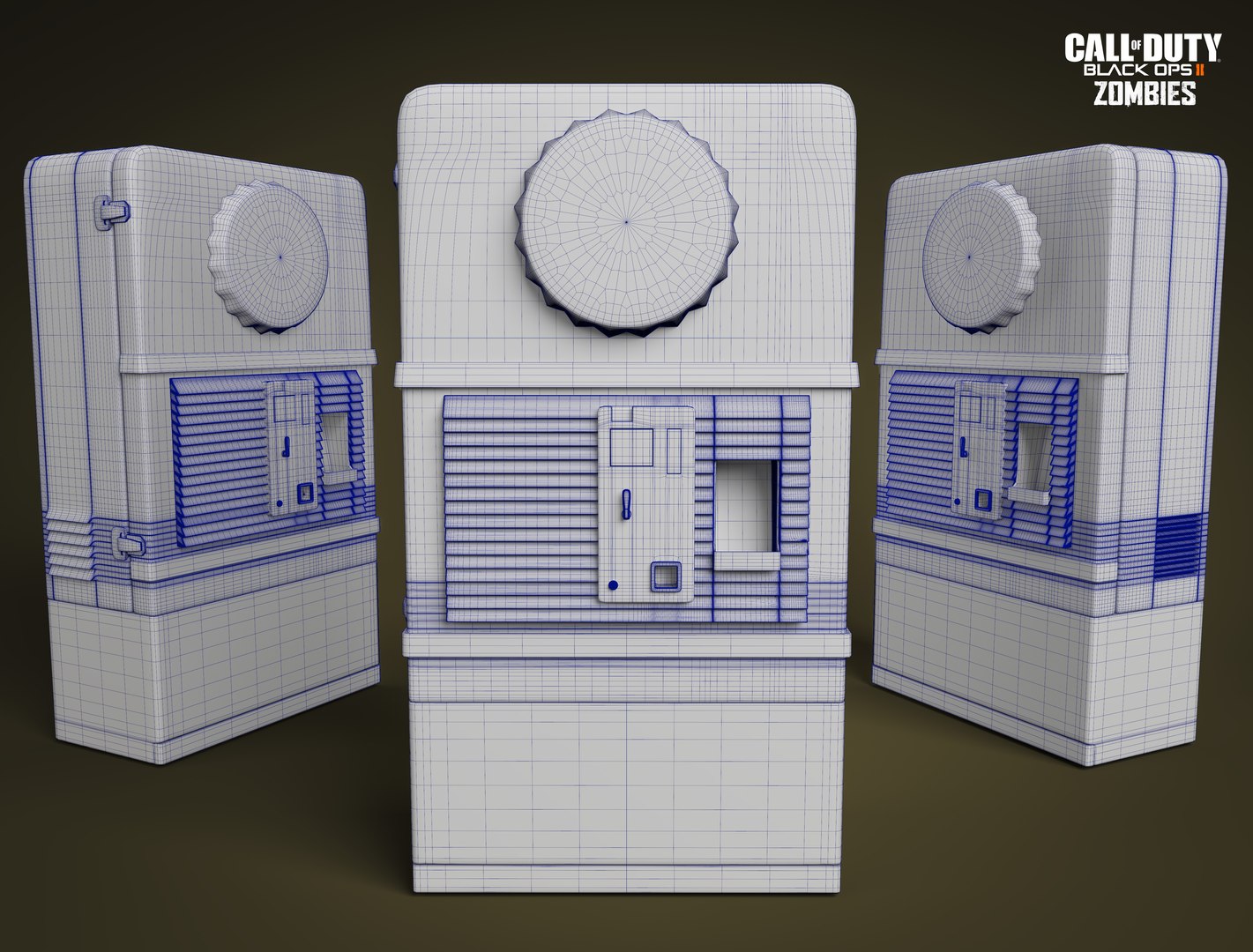 3D Call Of Duty Black Ops II Perk-a-Cola Machines Pack - TurboSquid 2286016