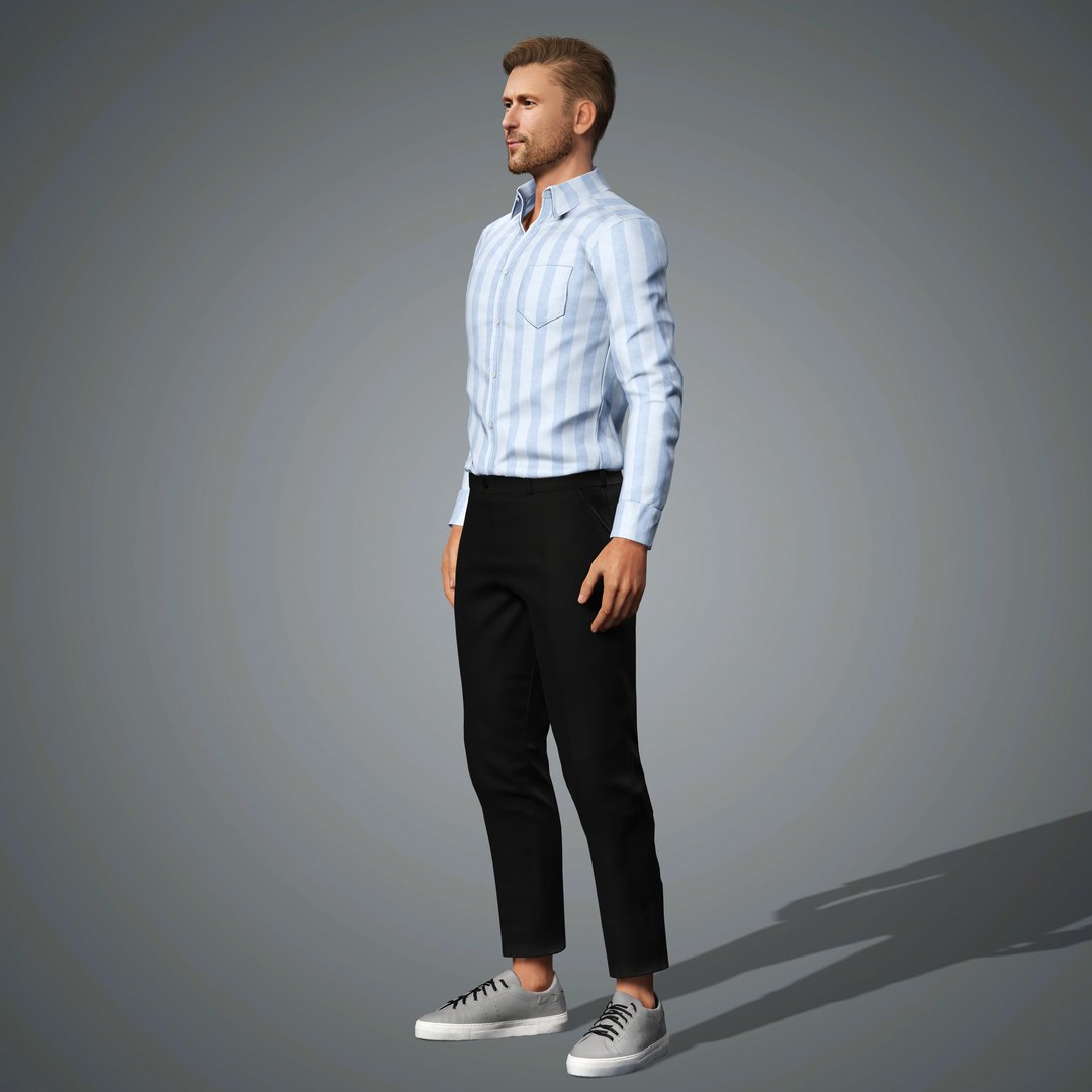 Glen Powell Character Model - TurboSquid 2396292