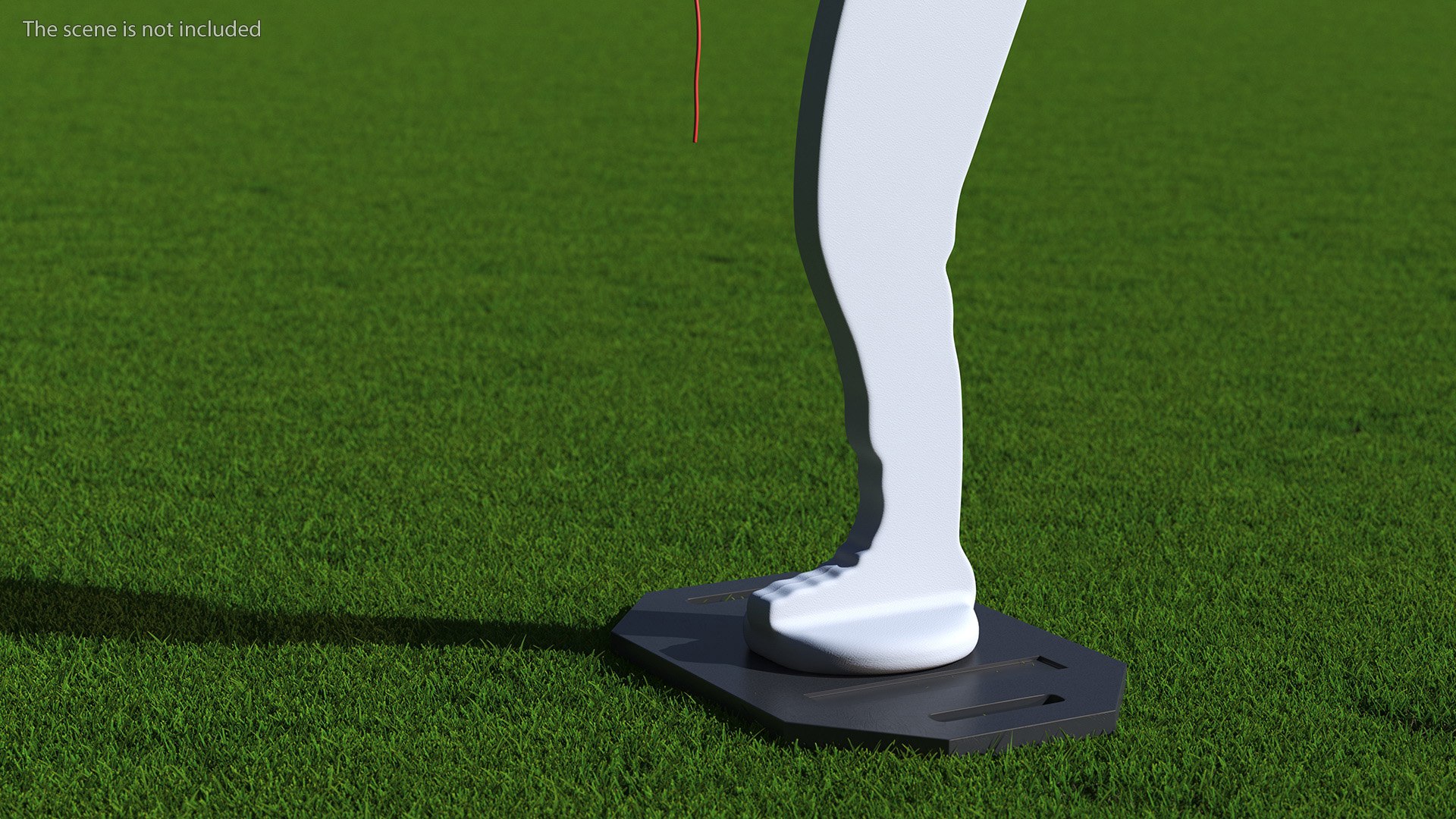 Baseball Pitching Dummy White 3D - TurboSquid 2244932