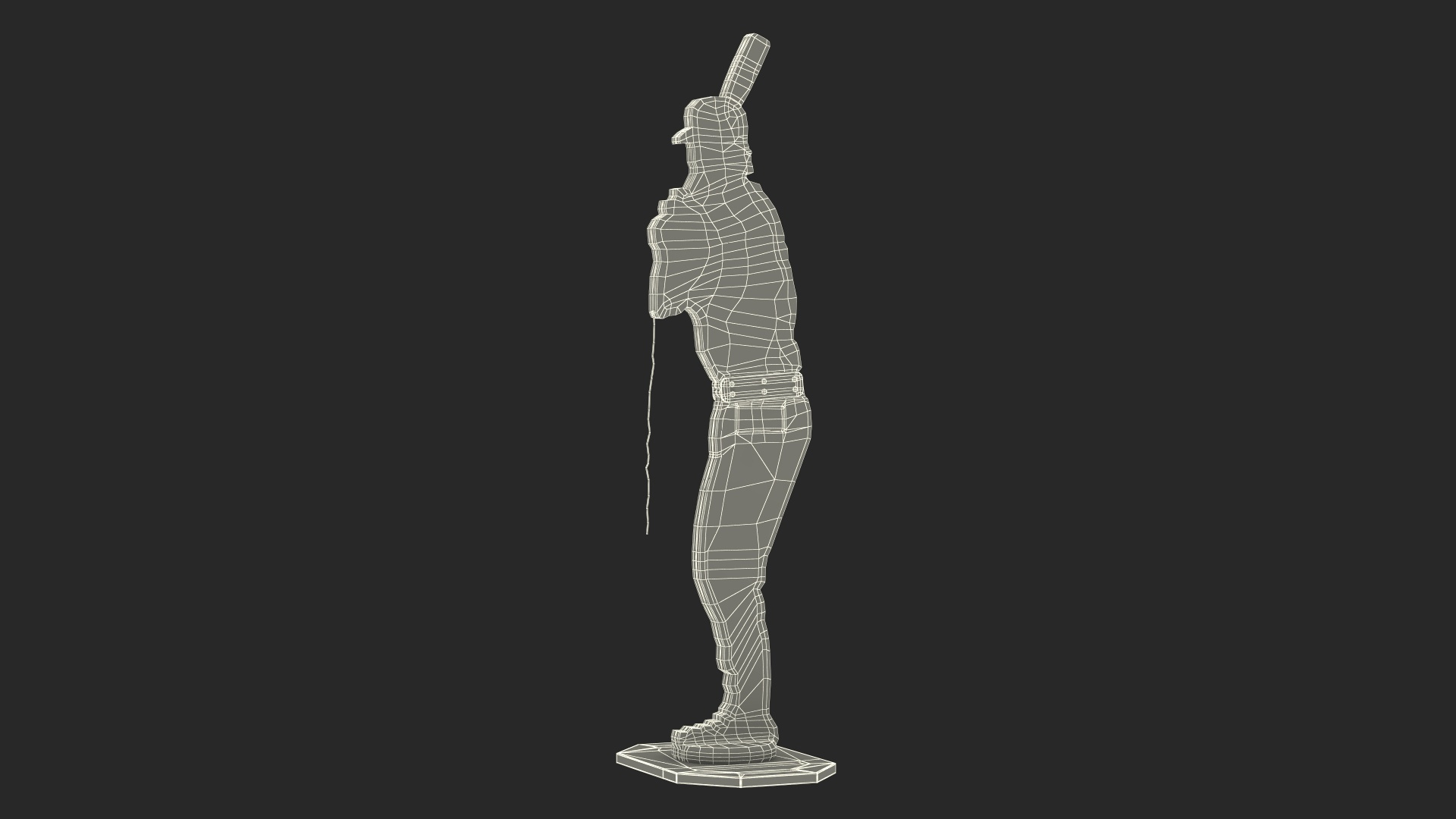 Baseball Pitching Dummy White 3D - TurboSquid 2244932