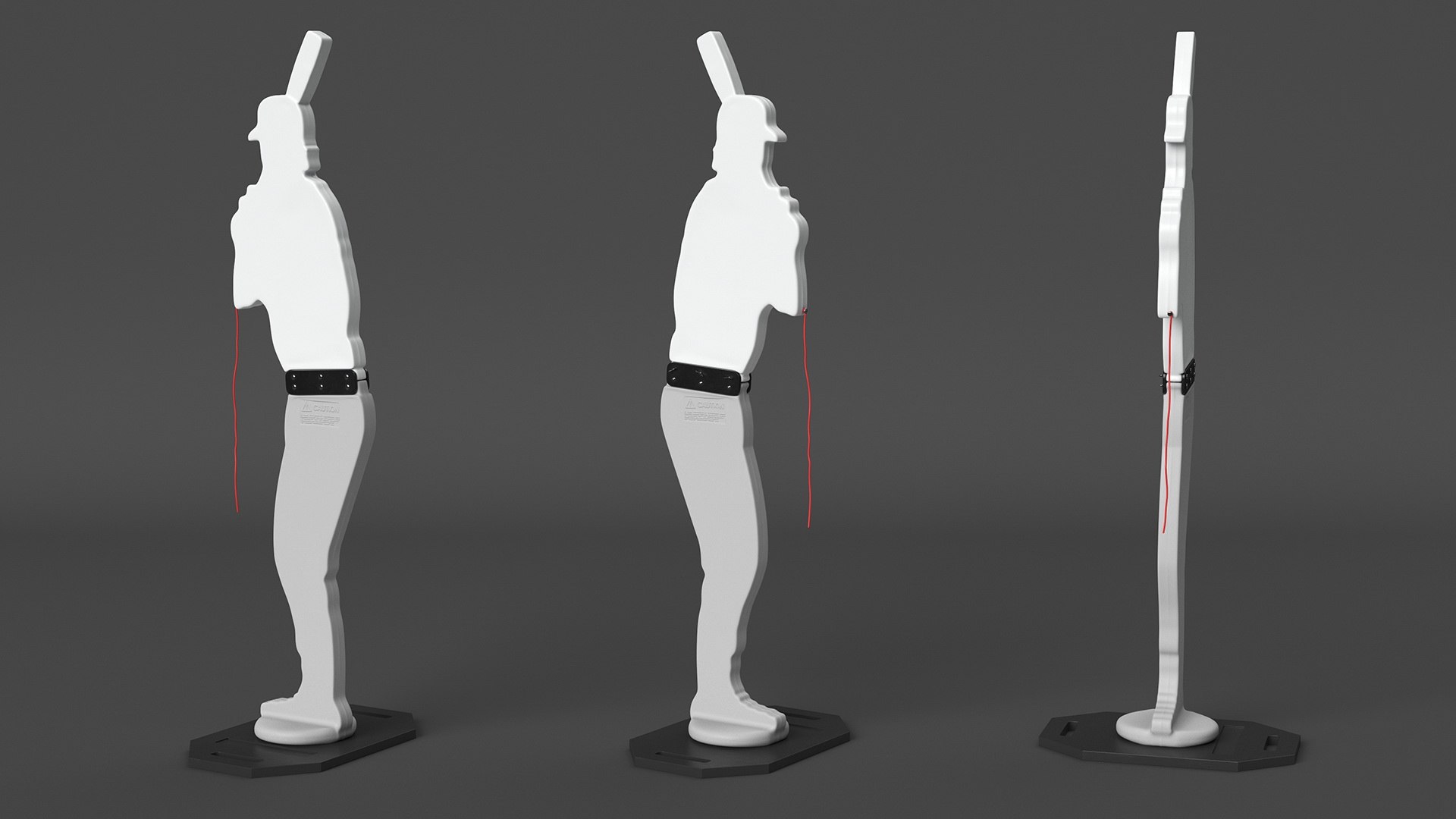 Baseball Pitching Dummy White 3D - TurboSquid 2244932